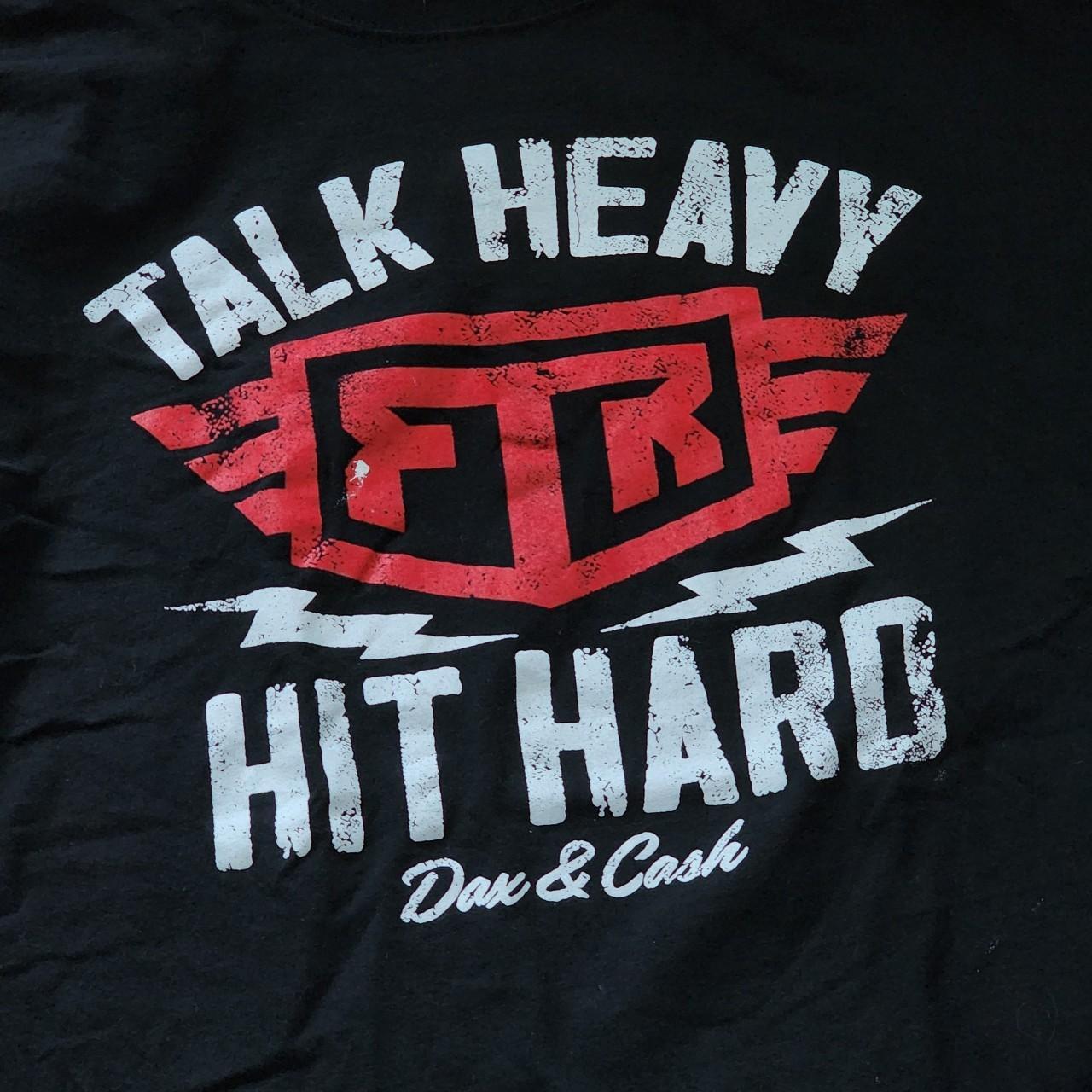 FTR "Talk Heavy Hit Hard" T-Shirt Brand - Pro... - Depop