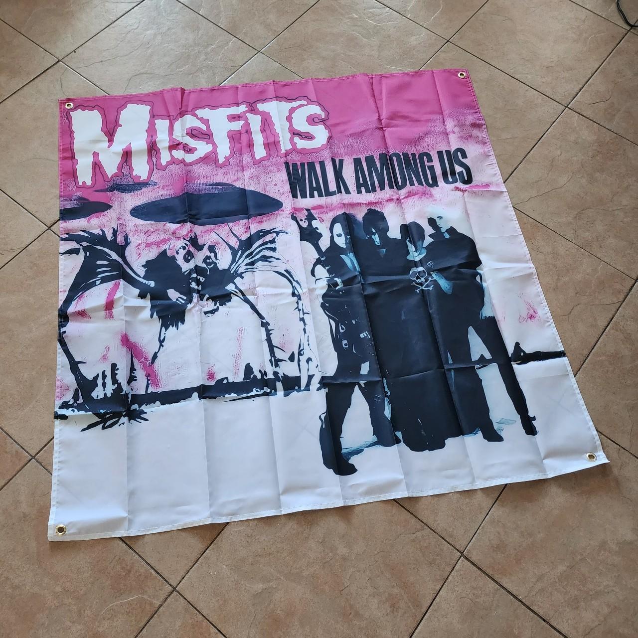 Misfits "Walk Among Us" Flag Size - 4X4... - Depop