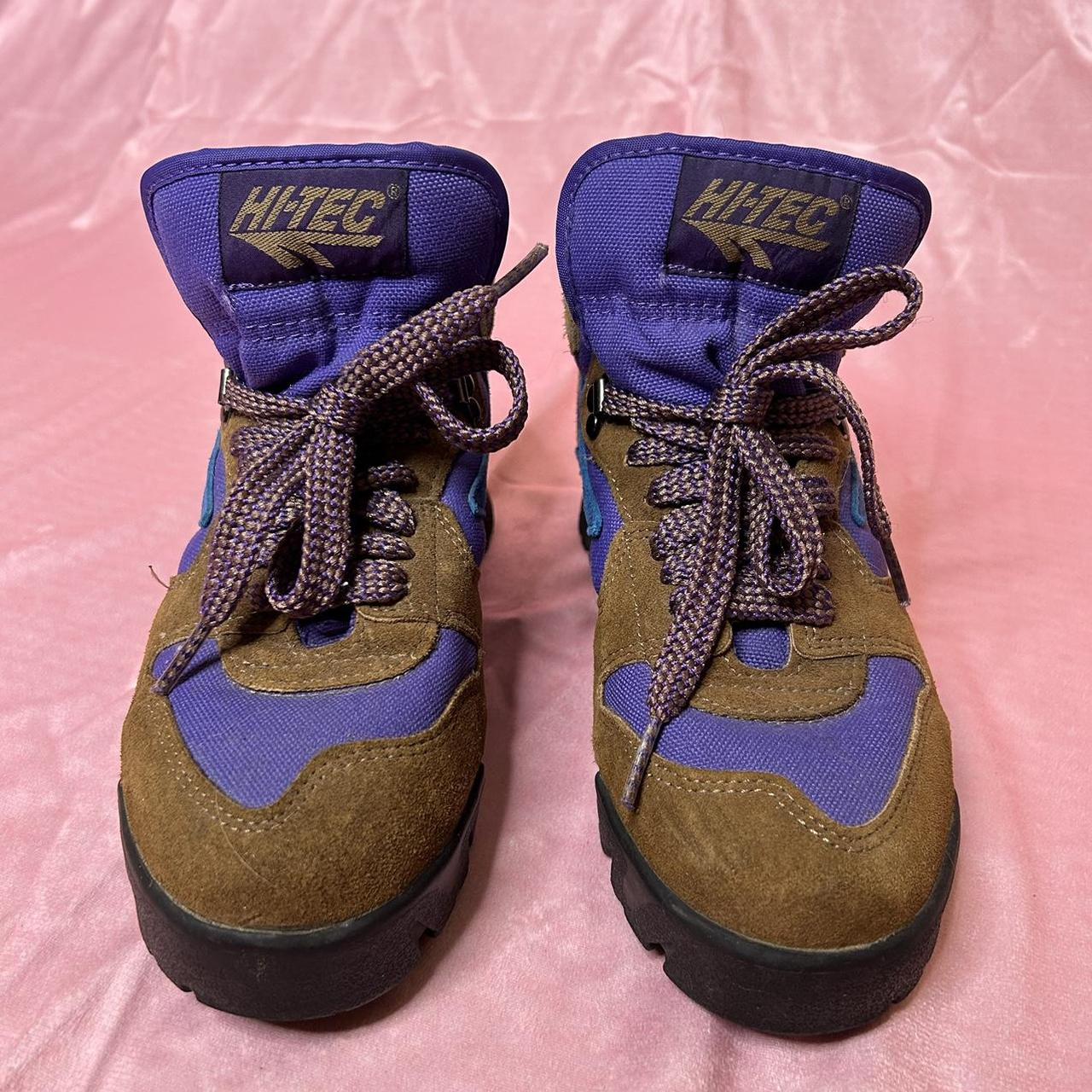 Hi-Tec Lady Lite II vintage 90s hiking boots In... - Depop