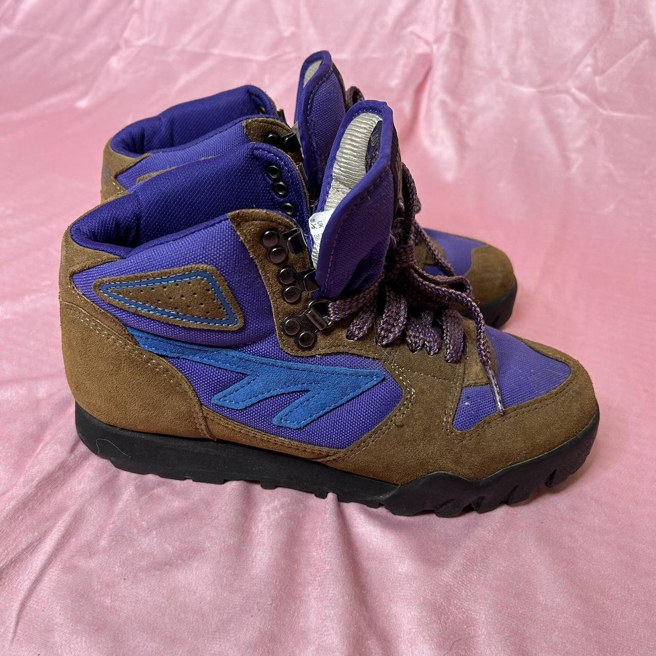 Hi-Tec Lady Lite II vintage 90s hiking boots In... - Depop