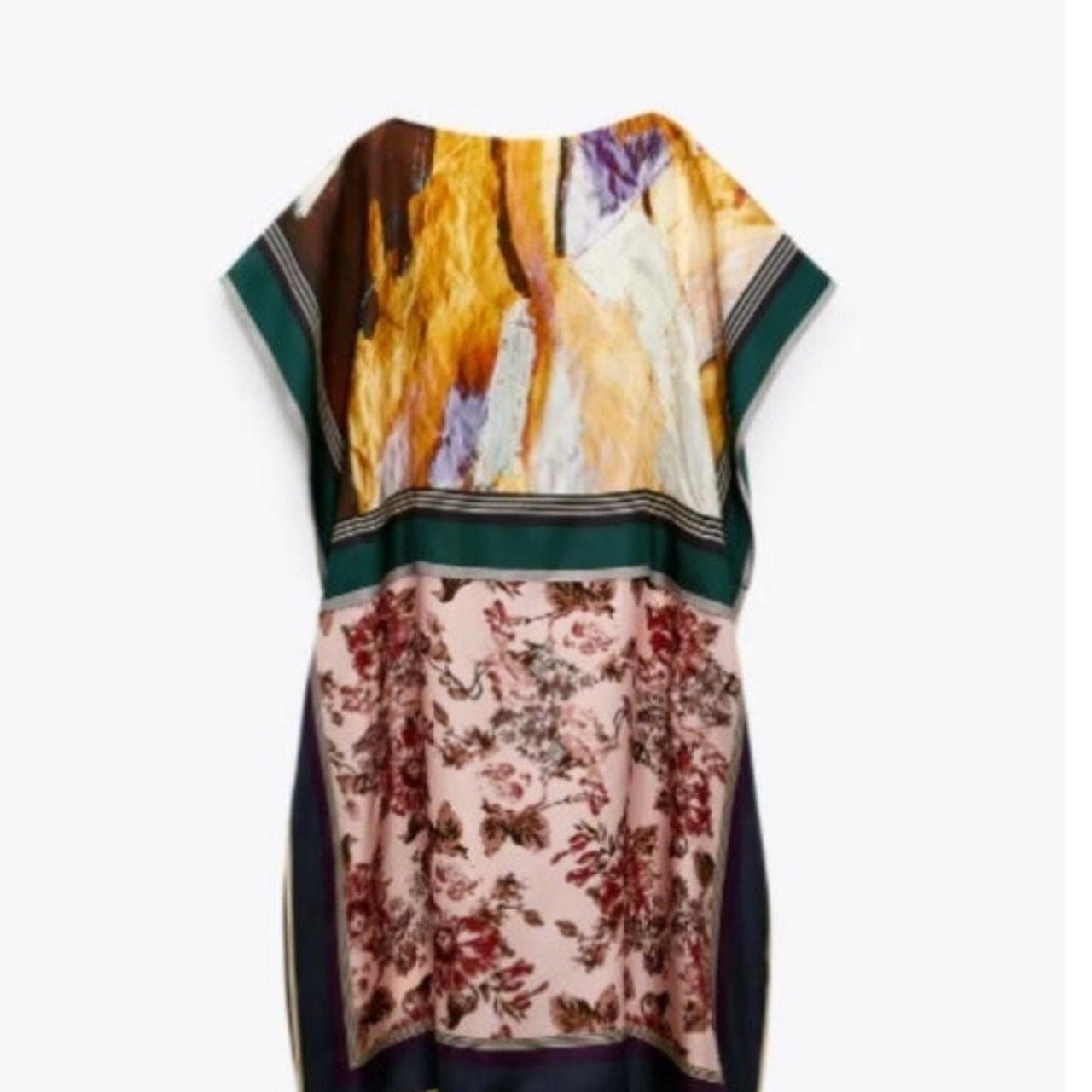 Zara silk kaftan limited edition OUTER SHELL 100%... - Depop