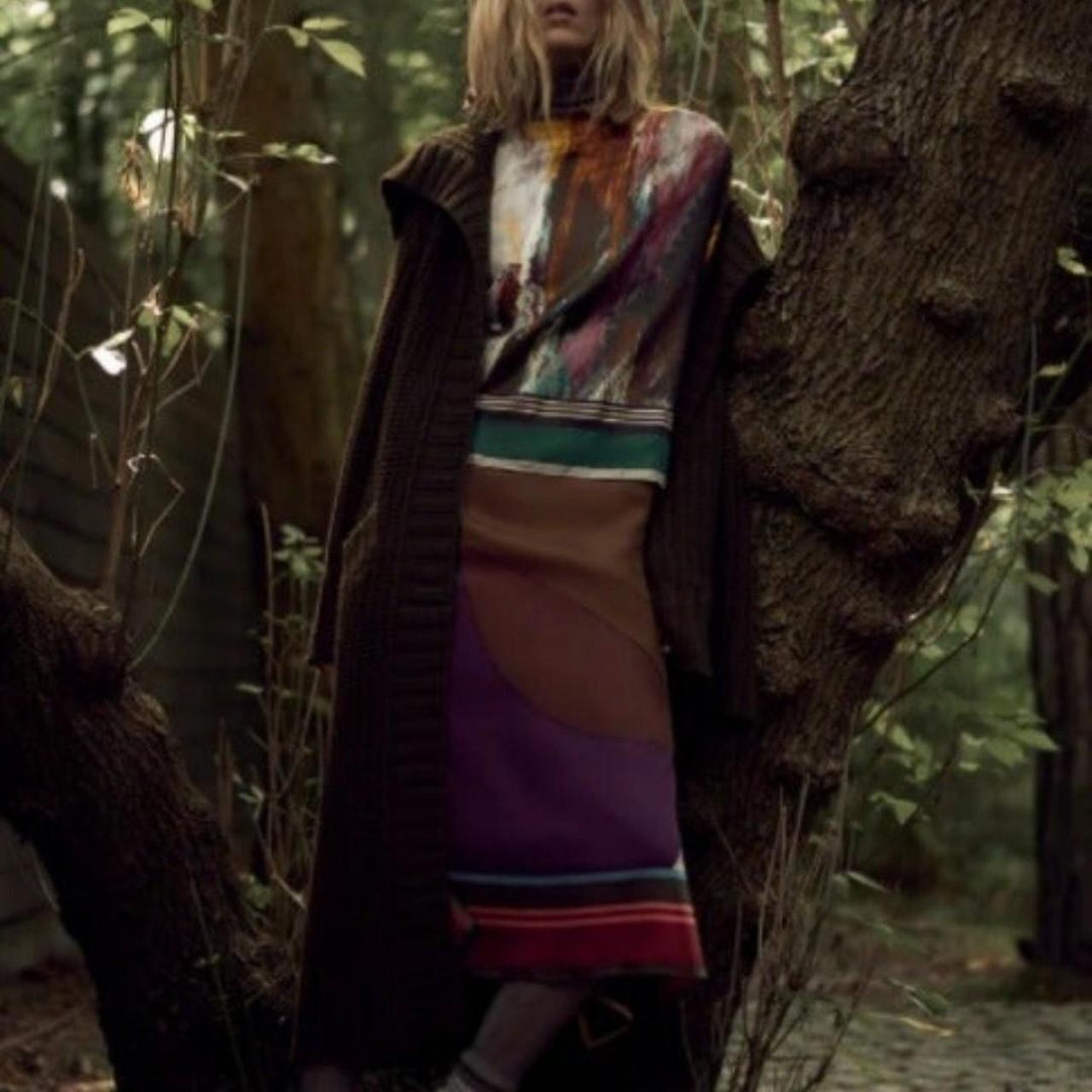 Zara silk kaftan limited edition OUTER SHELL 100%... - Depop