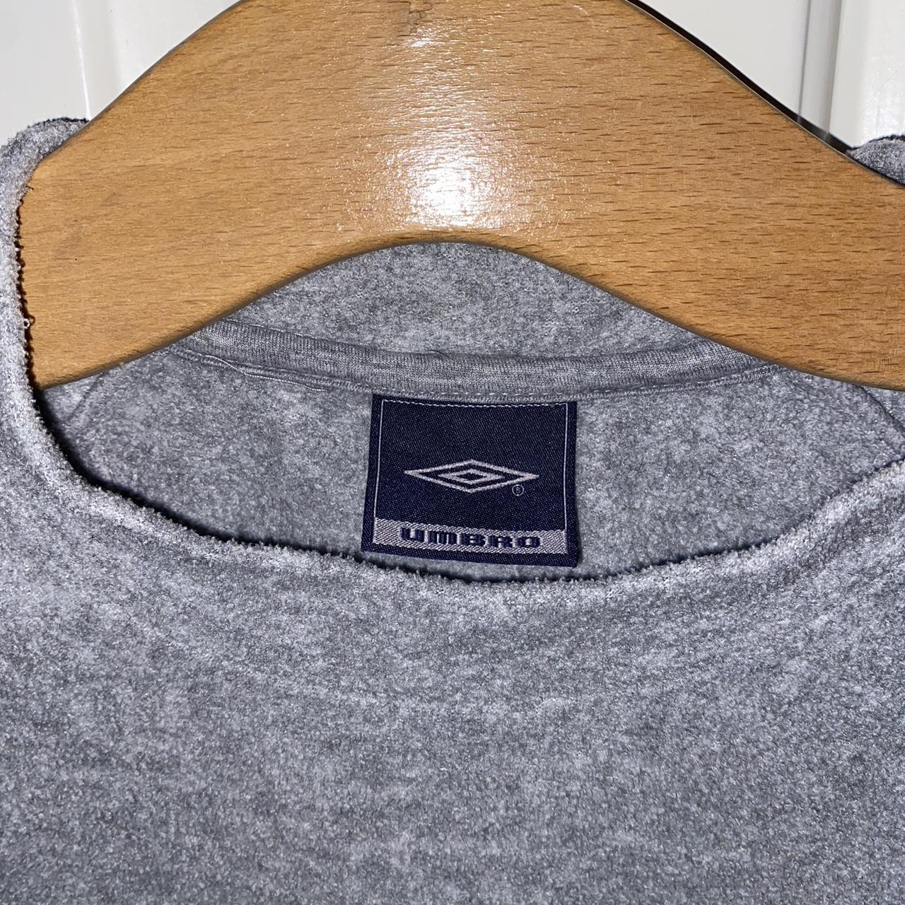 UMBRO vintage crewneck sweater | grey | men’s large... - Depop