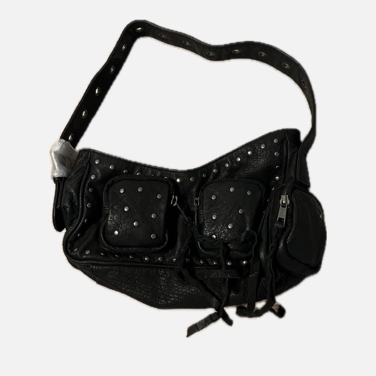 Núnoo ⭐️ Jennifer Pocket Rivet Washed Black w.... | Depop