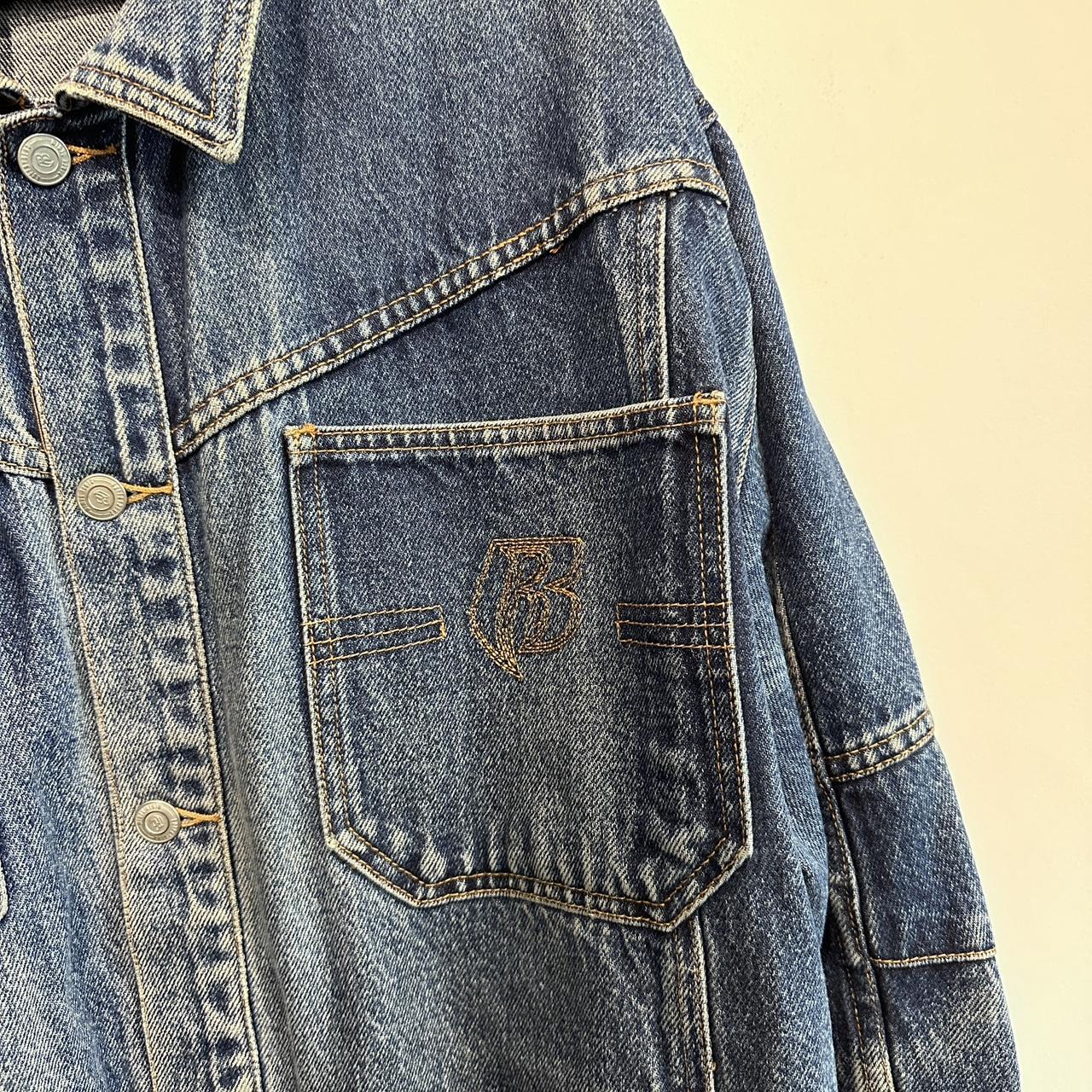 Vintage Ruff Ryders ‘Dirty denim’ jacket Size large... - Depop