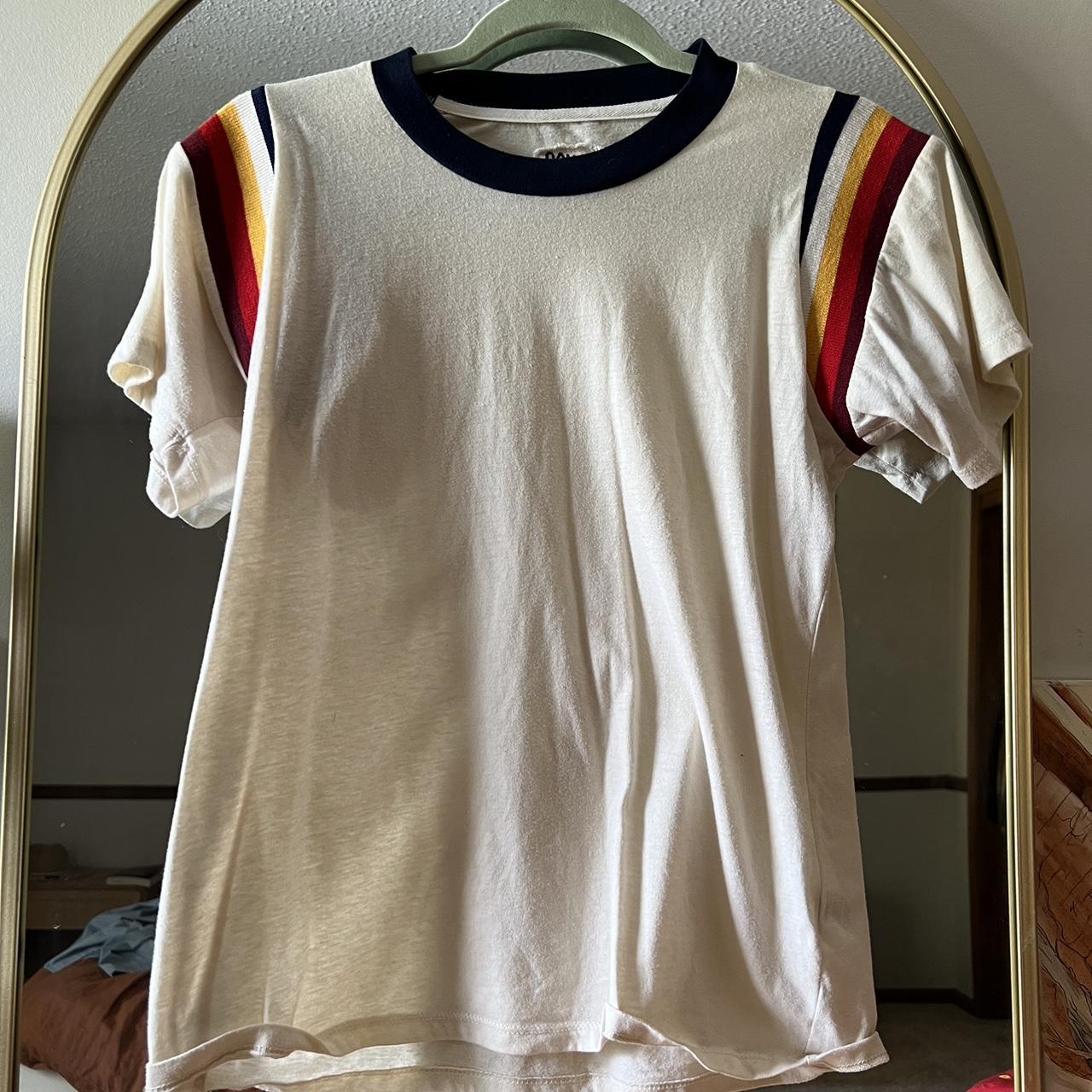 Women’s retro ringer T. Sized women’s S. #retro... - Depop