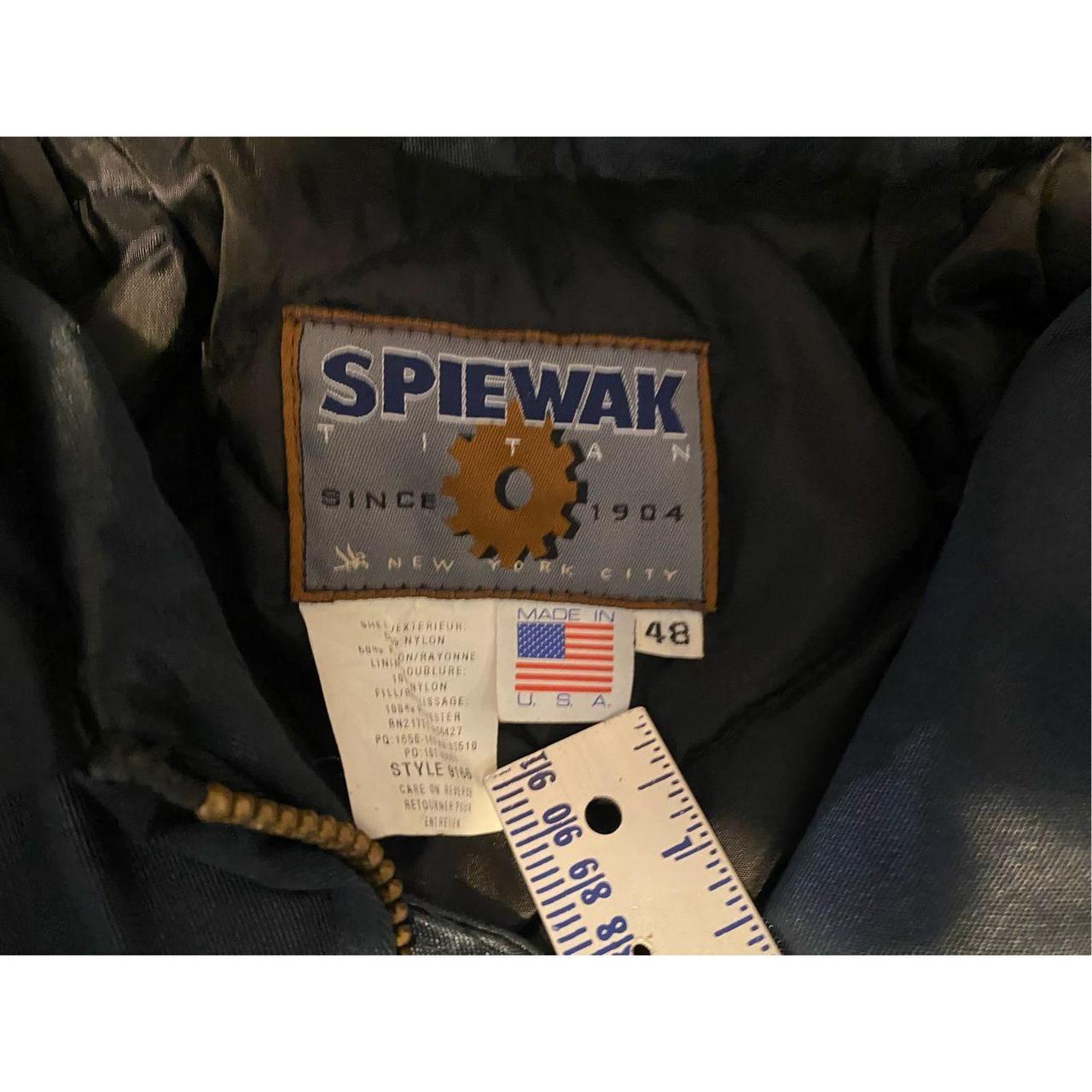 Vintage Spiewak Jacket Mens 48 Extra Large Navy Blue... - Depop