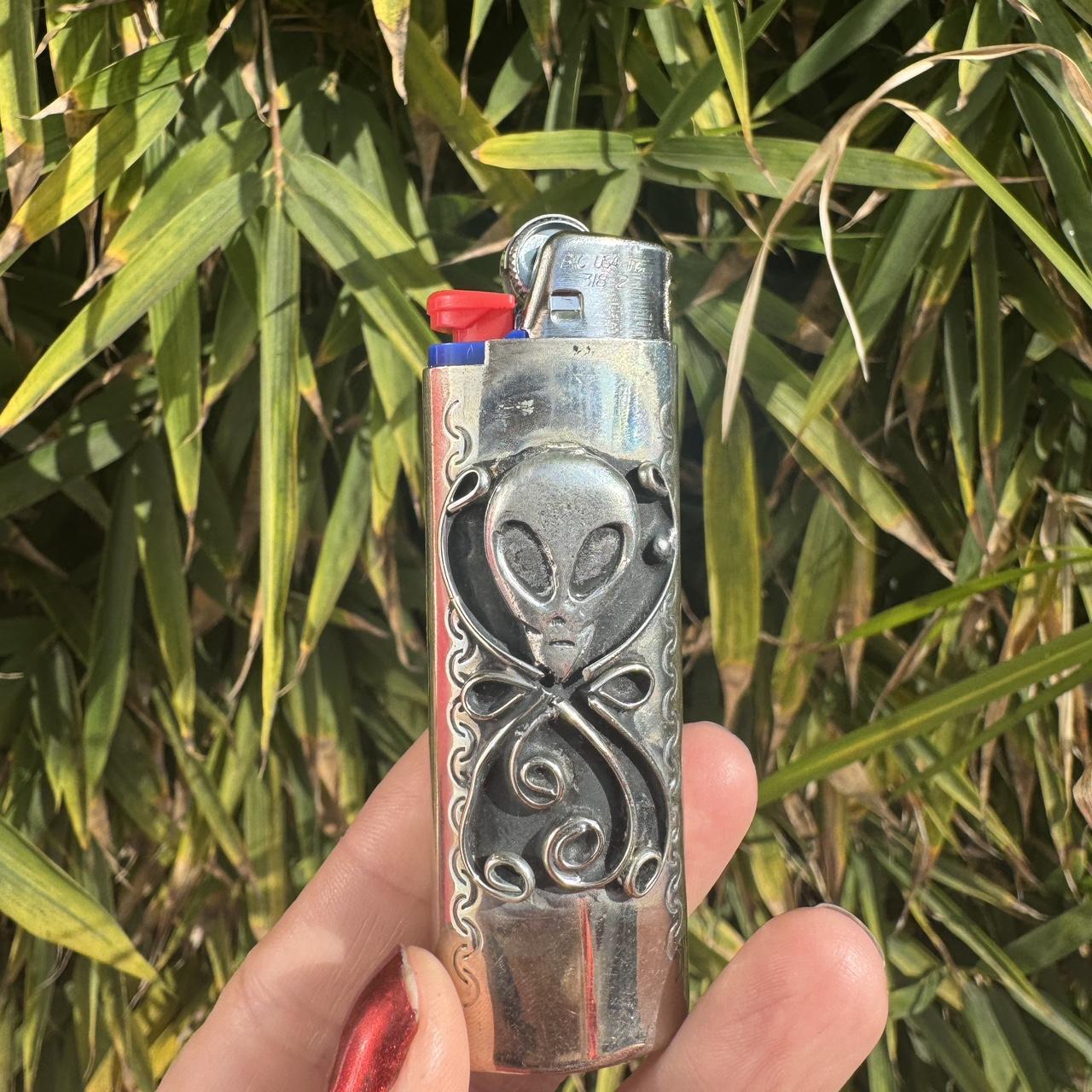 Alien Lighter Case Size: 2.5” (Bic Lighter size)... | Depop