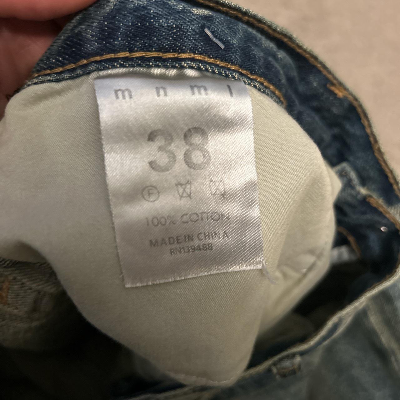 MNML Slim Fit Jeans Size 38 #mnml - Depop