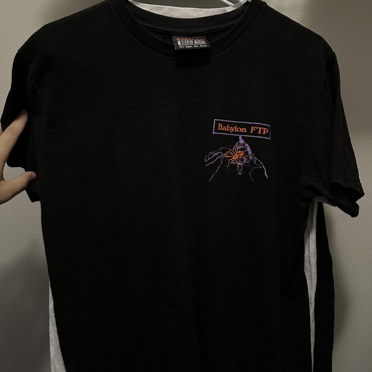 FTP x Babylon collab tee tagged size medium cracking... - Depop