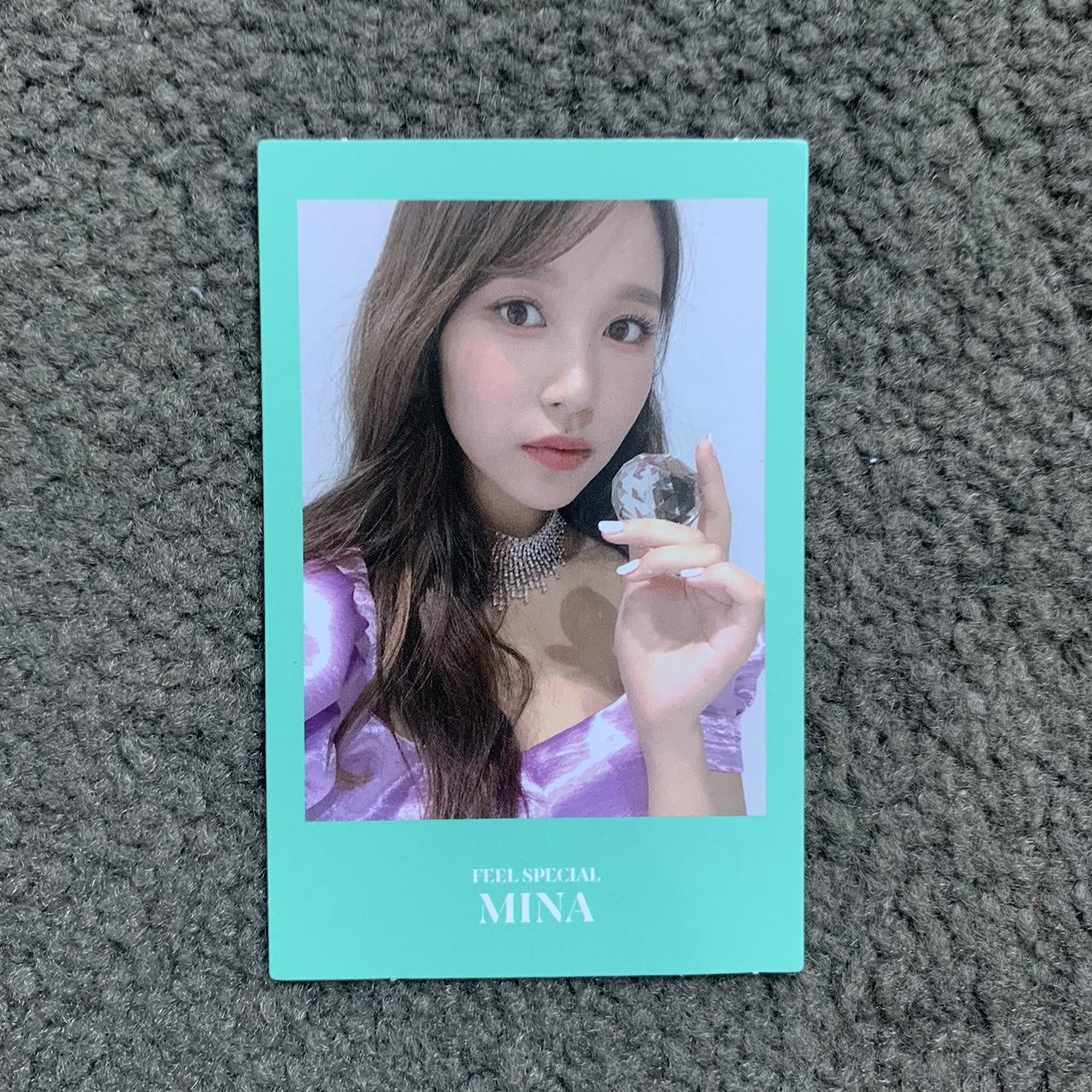 OFFICIAL Twice Mina photocard. i love her, but she... - Depop