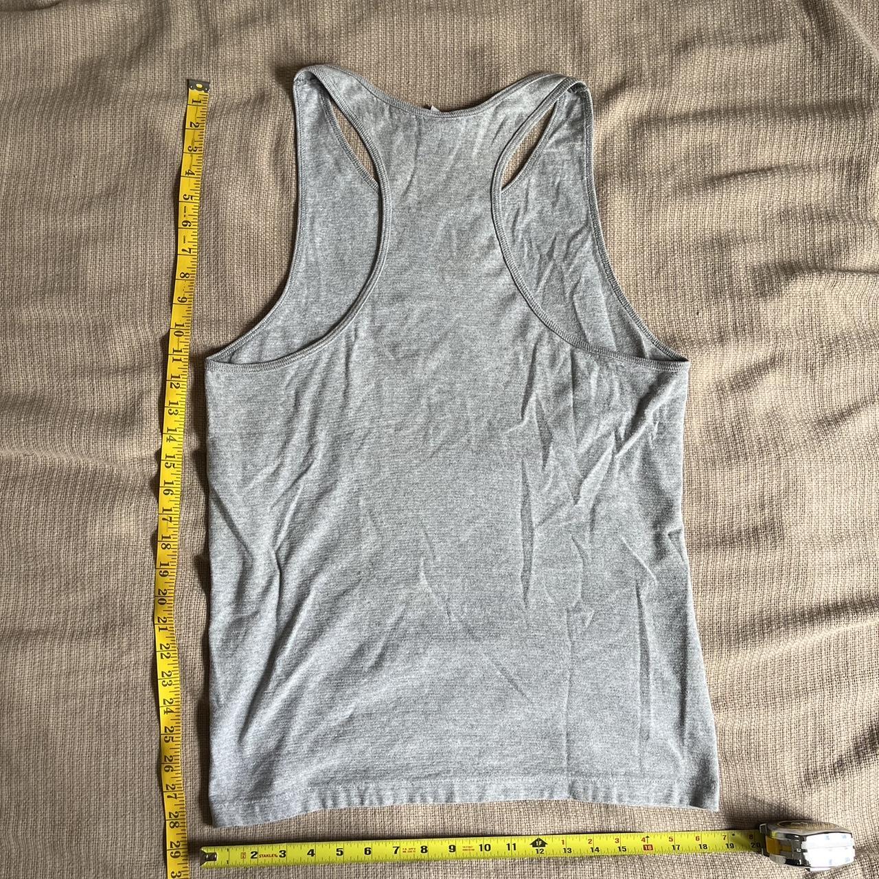 Vintage Speedo Gray Racerback Bodybuilder Tank | Depop