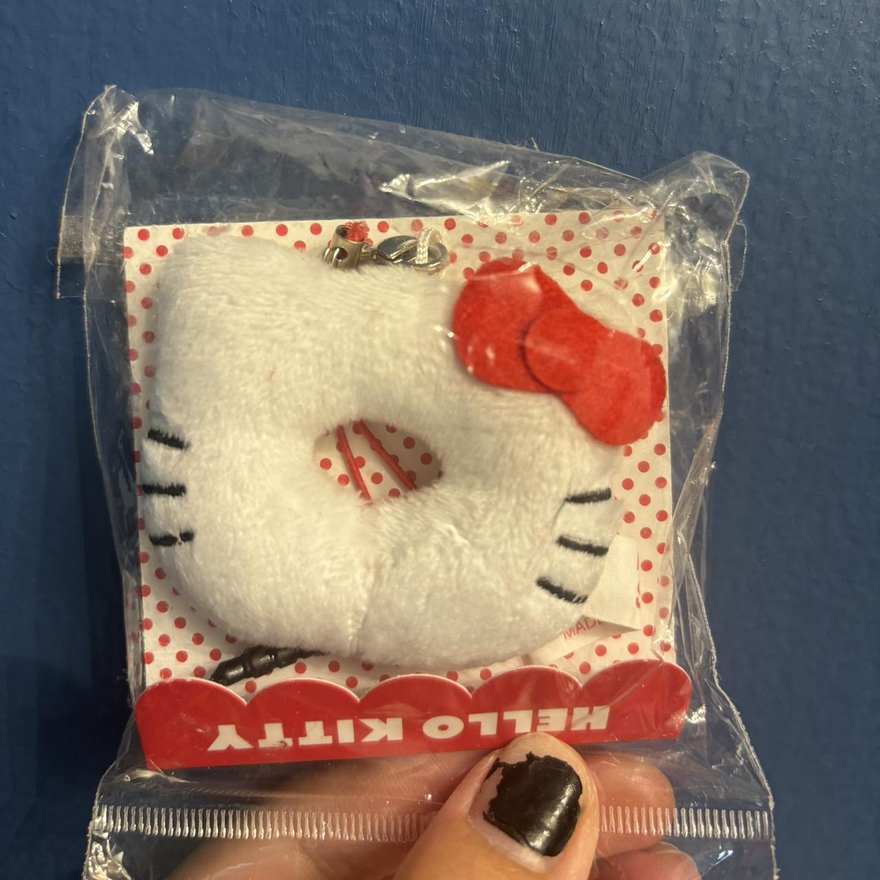 Sanrio vintage Hello Kitty phone charm keychain... - Depop