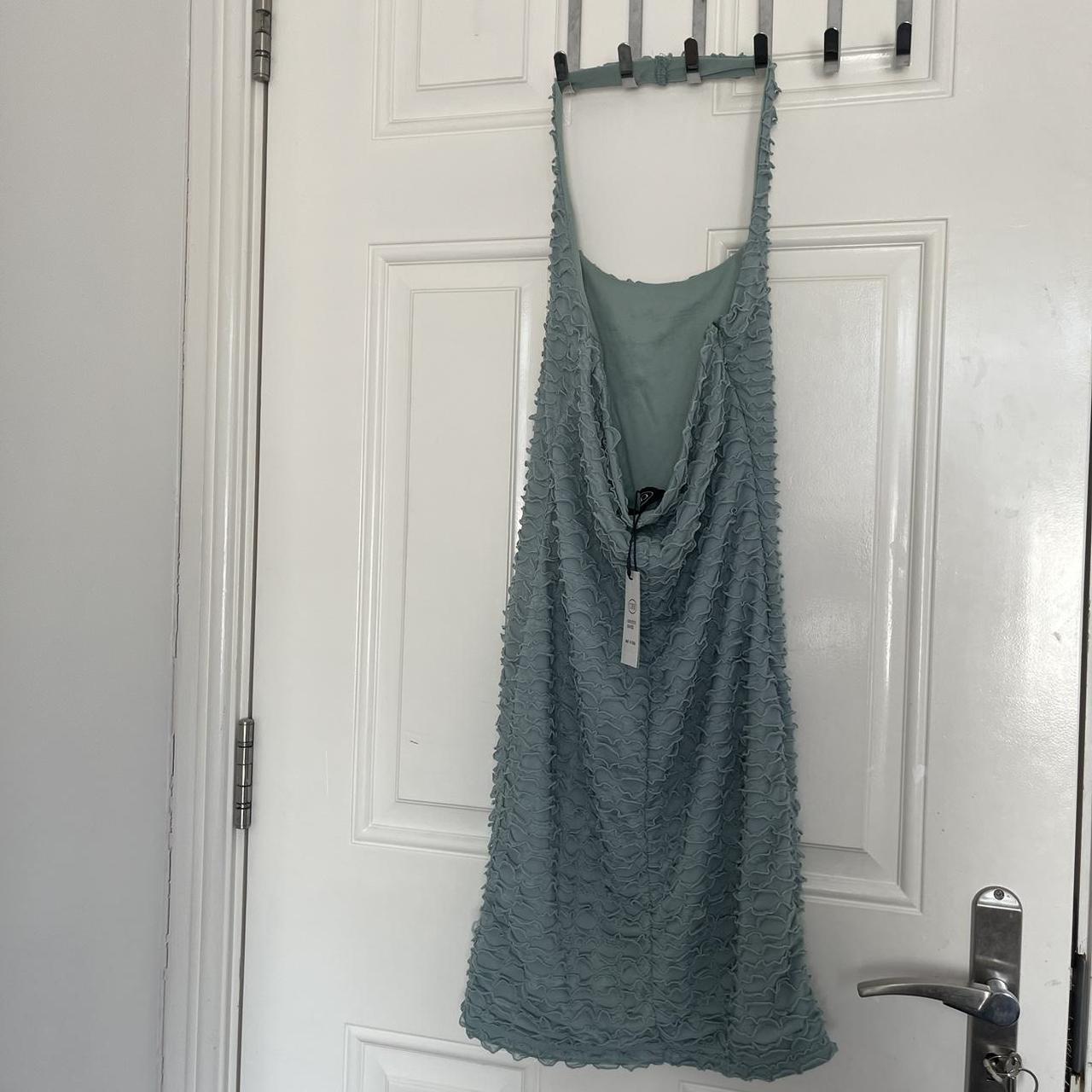 Cider Women's Blue Dress | Depop