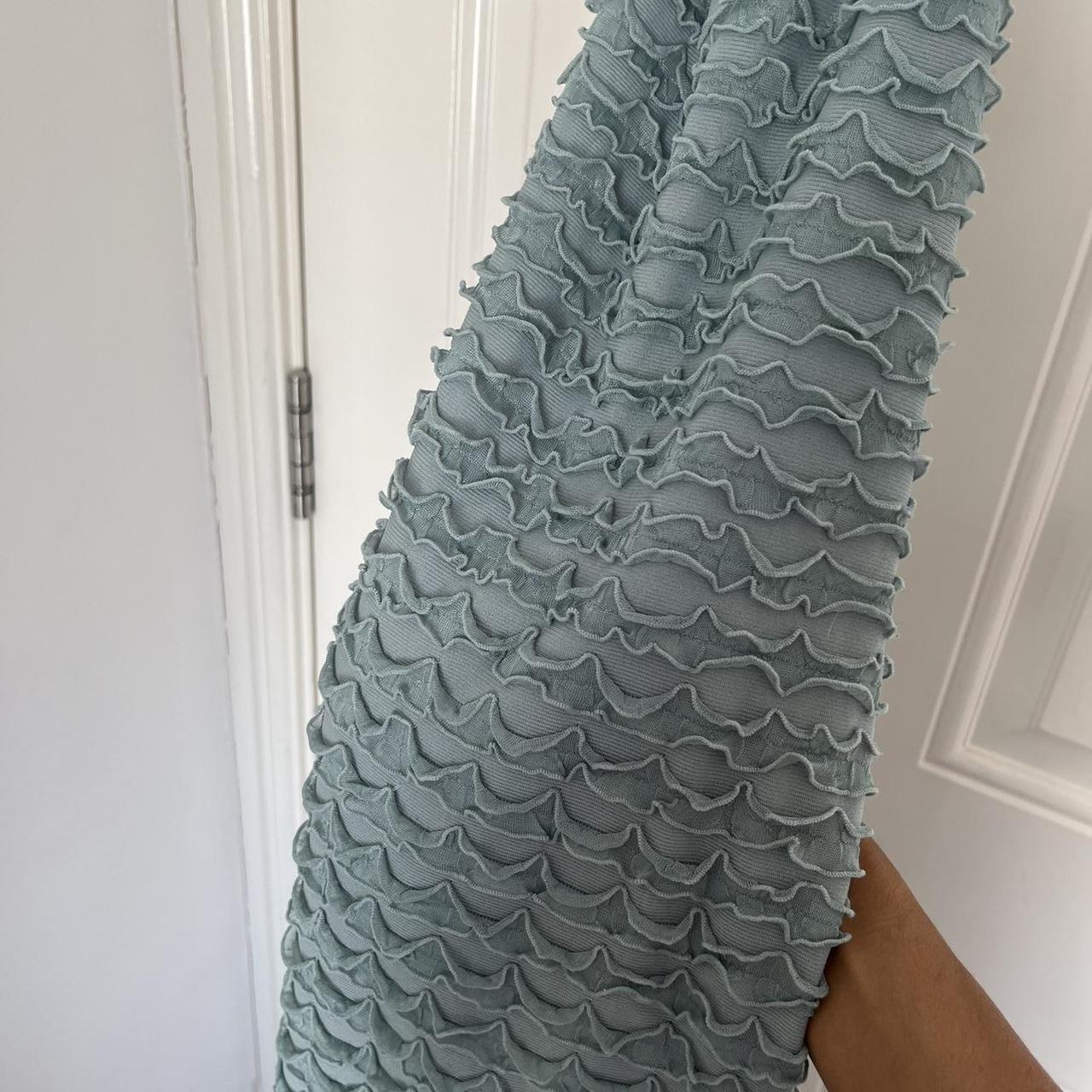 Cider Women's Blue Dress | Depop