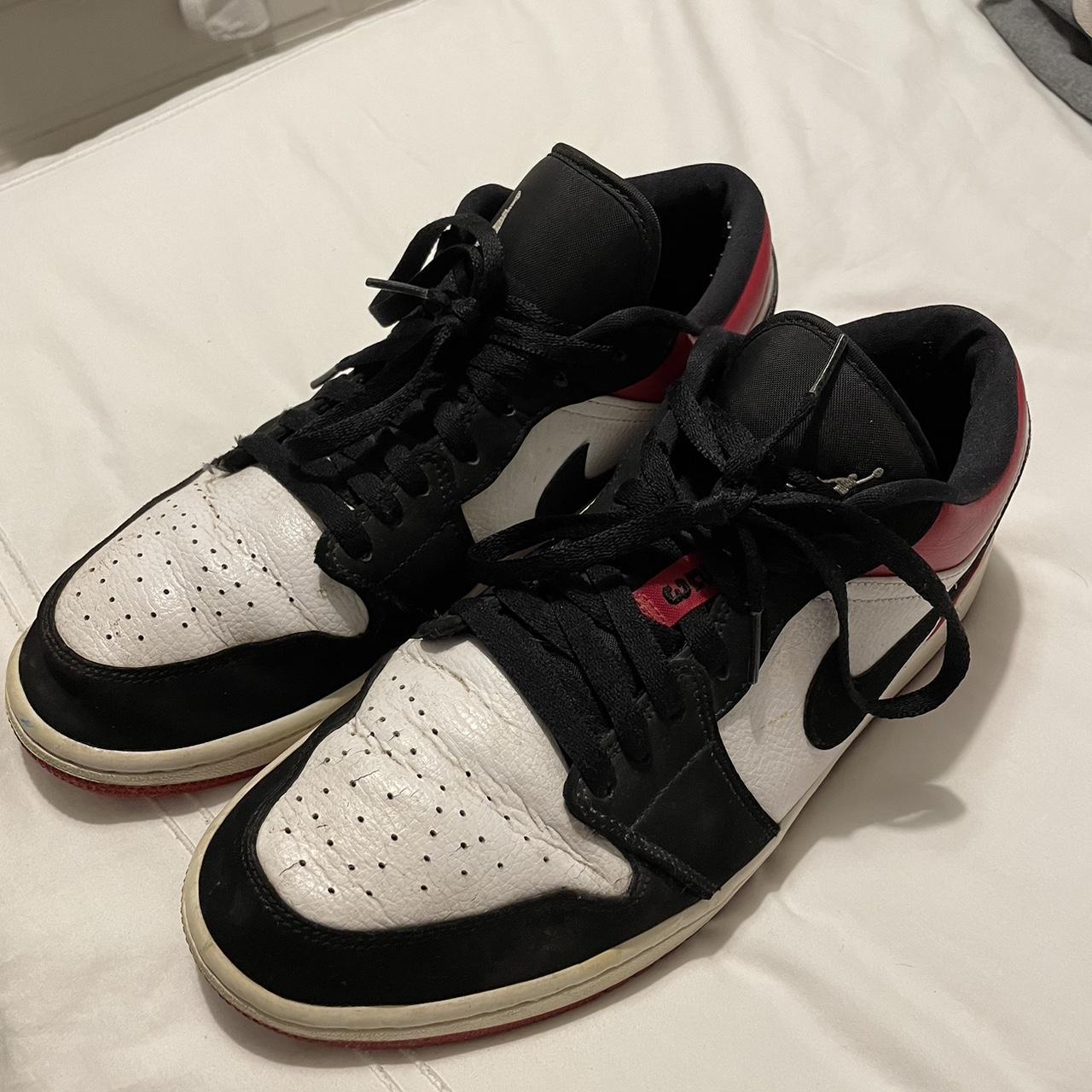 Authentic jordan 1 lows Signs of wear as per the... - Depop