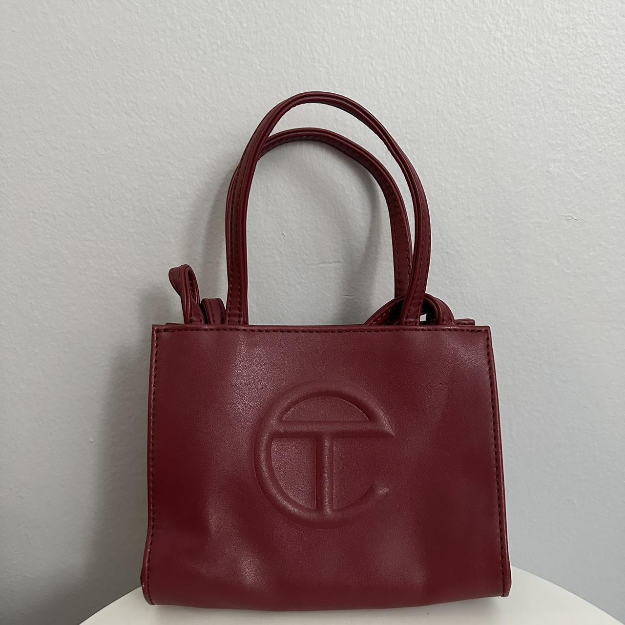 TELFAR OXBLOOD PURSE - this is the small size! In... - Depop