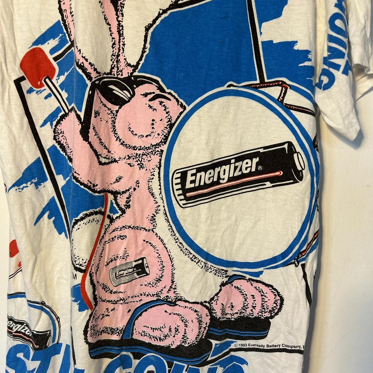 Rare Vintage Energizer T-Shirt L #energizer... - Depop