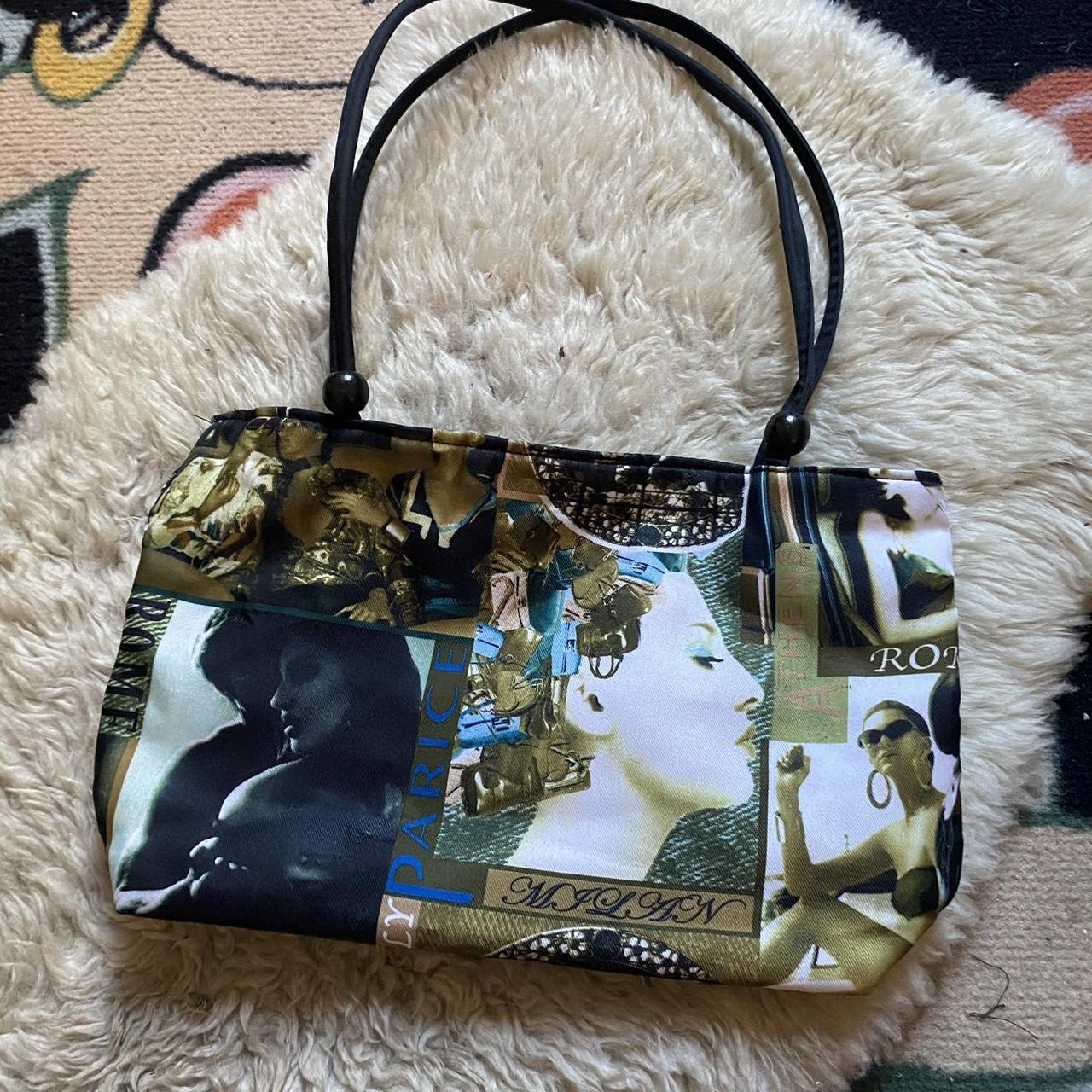The cutest Y2K Greece purse 11” across - Depop