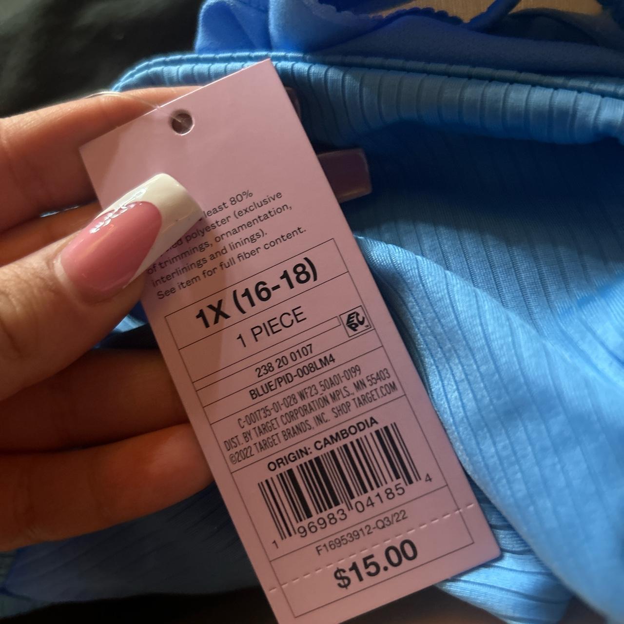 Wild Fable Women's Blue Bikinis-and-tankini-sets | Depop