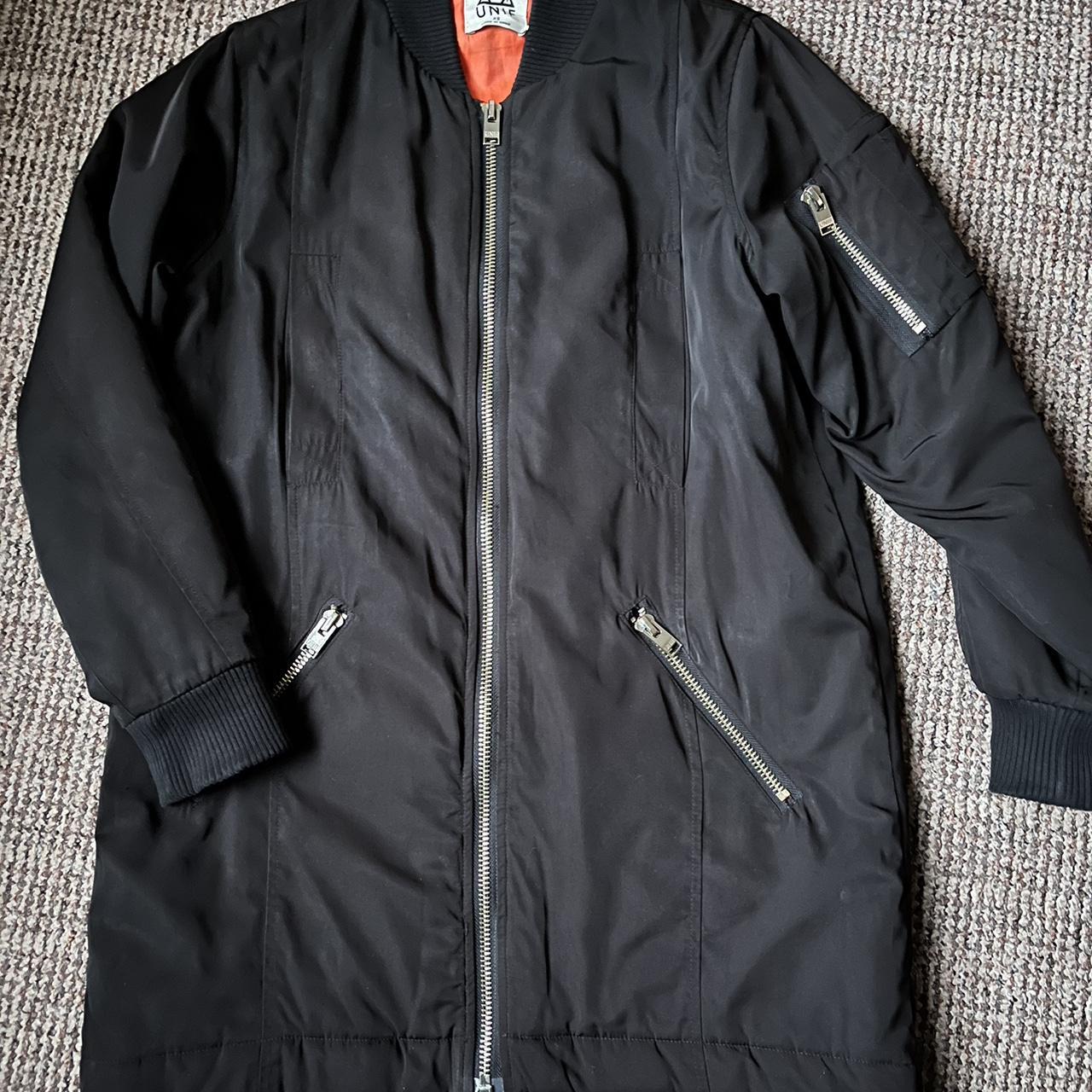 UNIF x Urban Outfitters long parka coat jacket in... - Depop