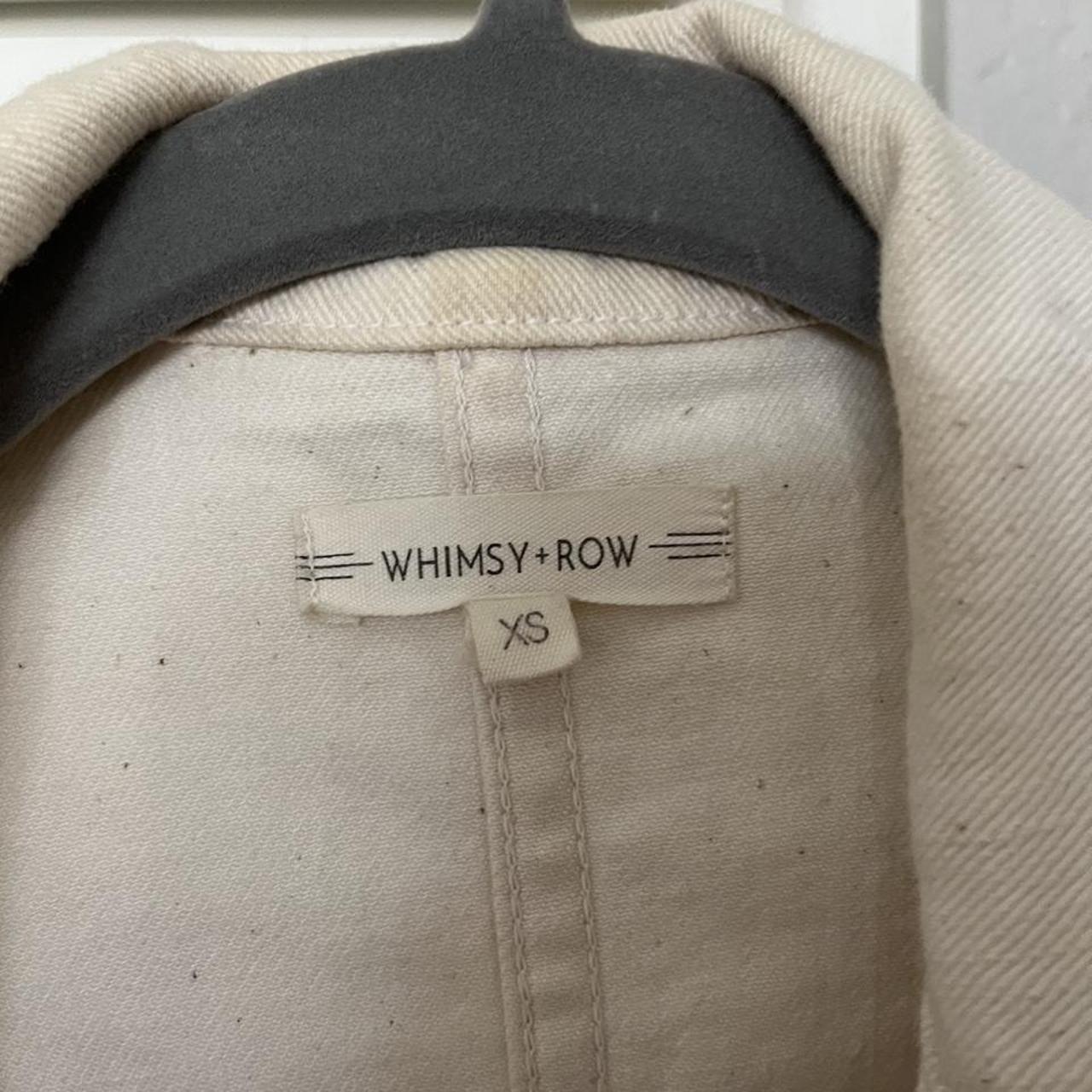 Whimsy and Row cream utility jacket size xs - Depop