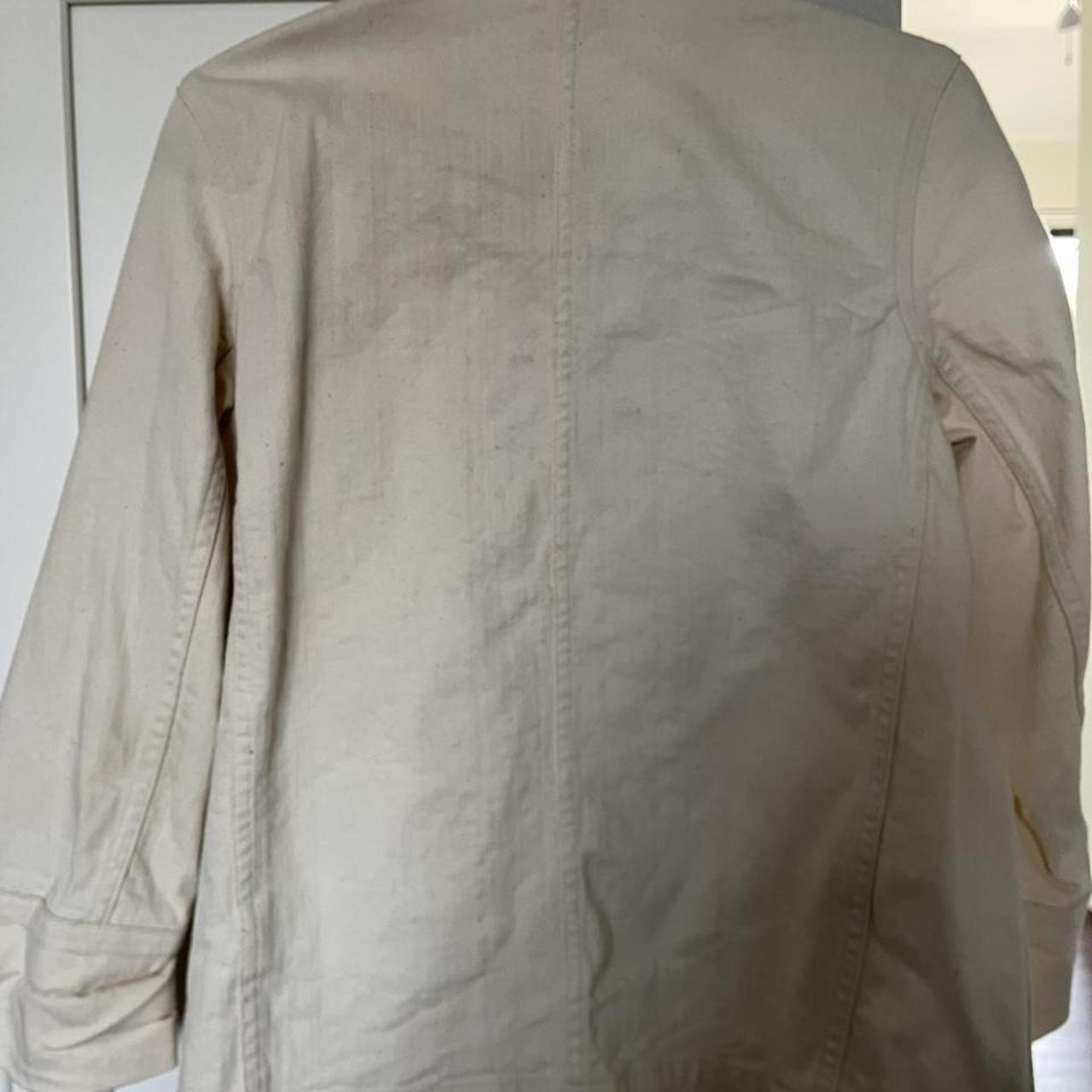 Whimsy and Row cream utility jacket size xs - Depop