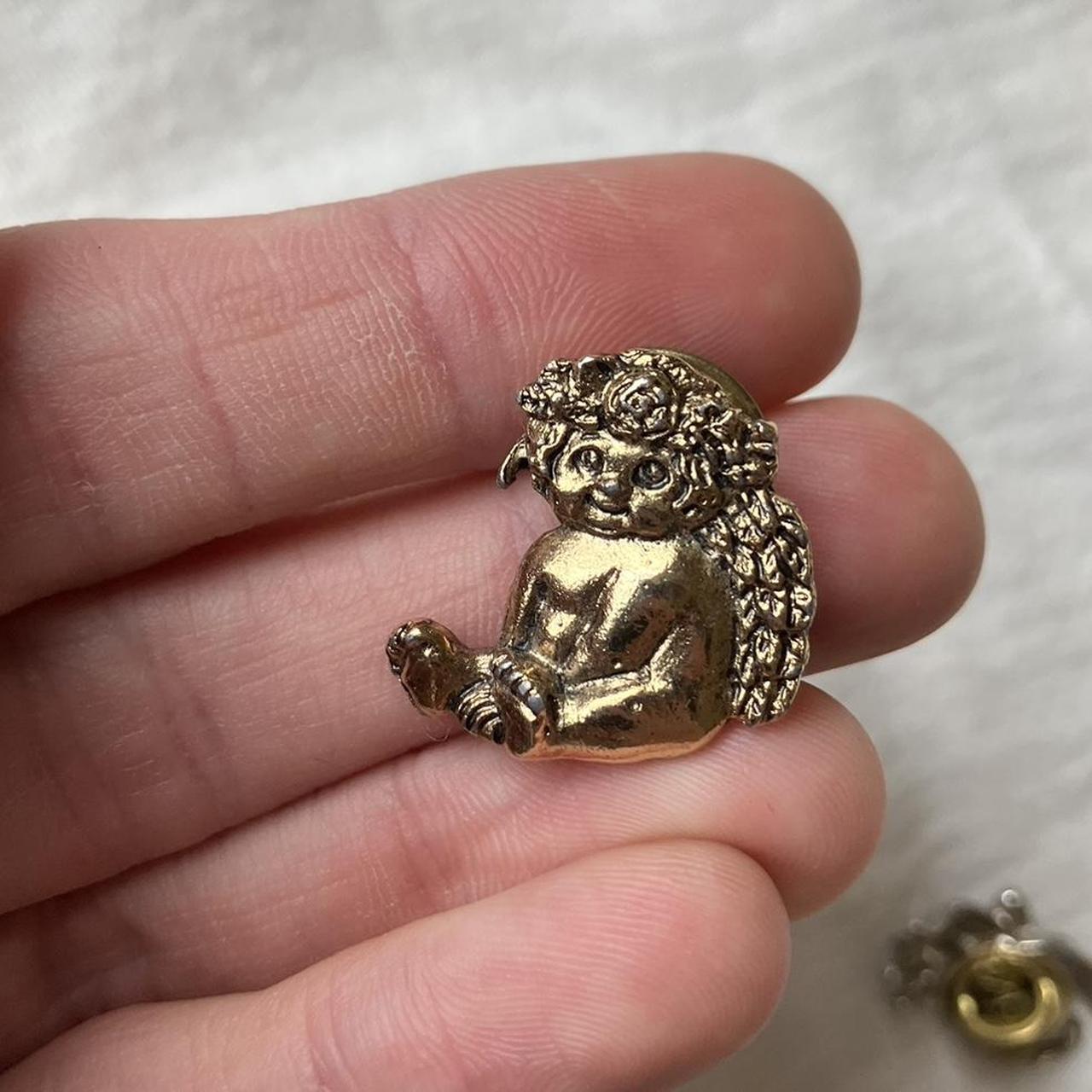 👼🏼 Assorted Vintage Angel Pins - Lot of 6 👼🏼 in order... - Depop