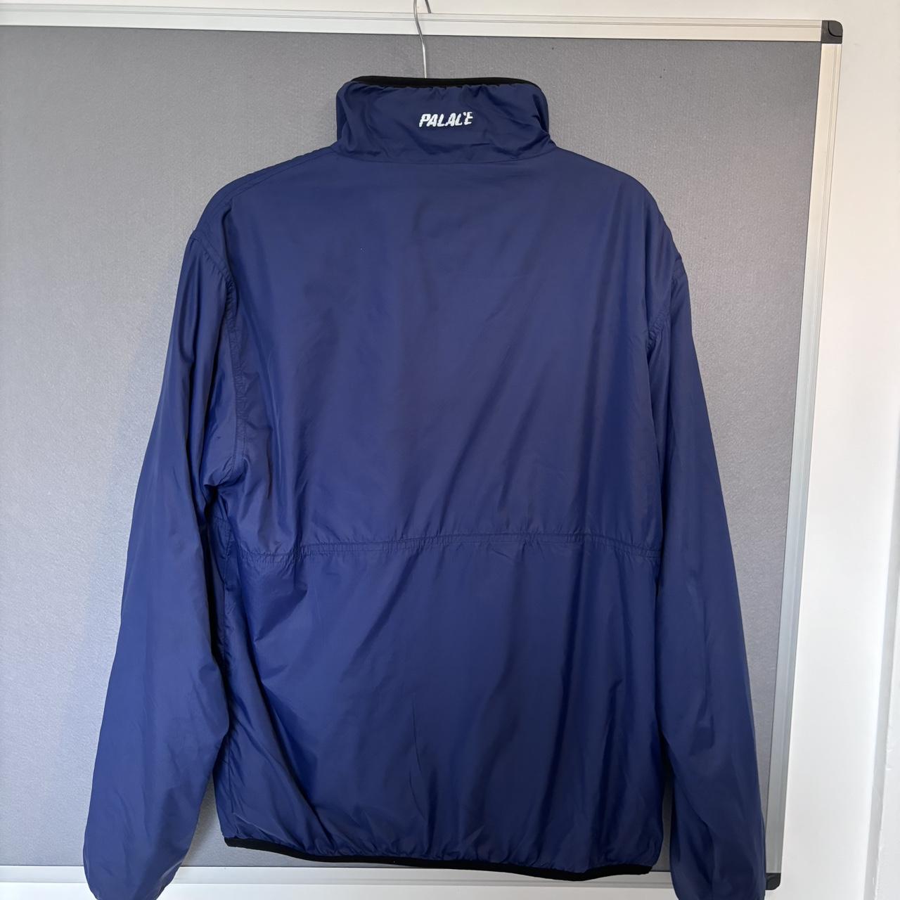 Reversible palace quarterzip jacket - Depop