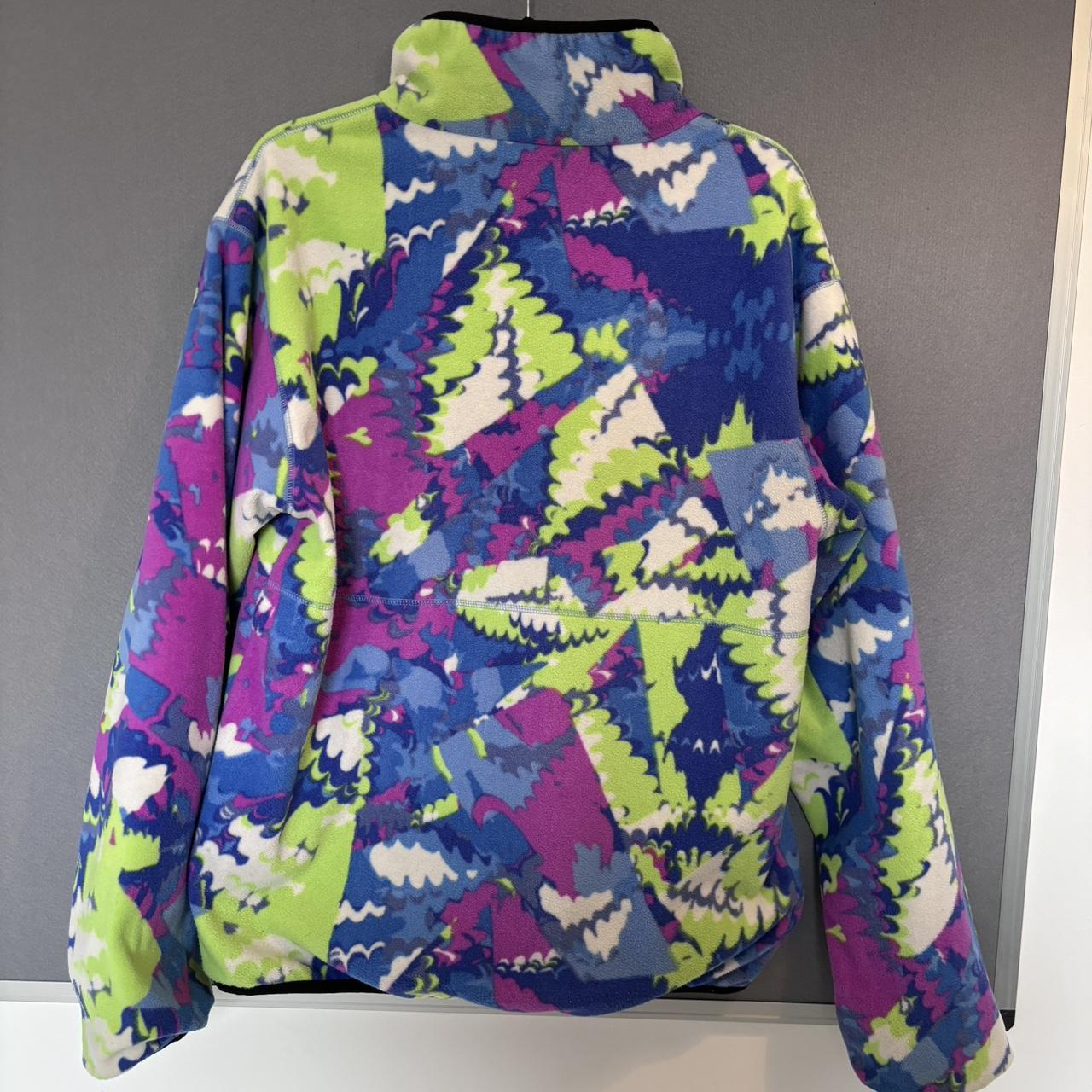 Reversible palace quarterzip jacket - Depop