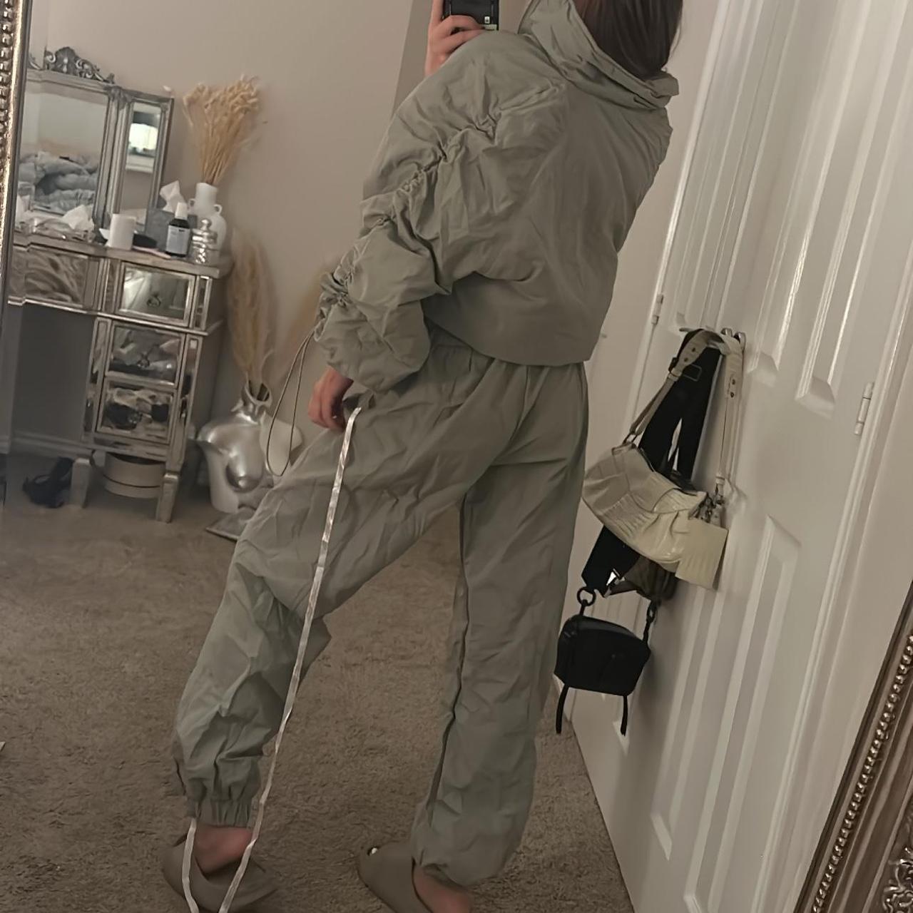 Missguided sage seam detail joggers never worn with... - Depop