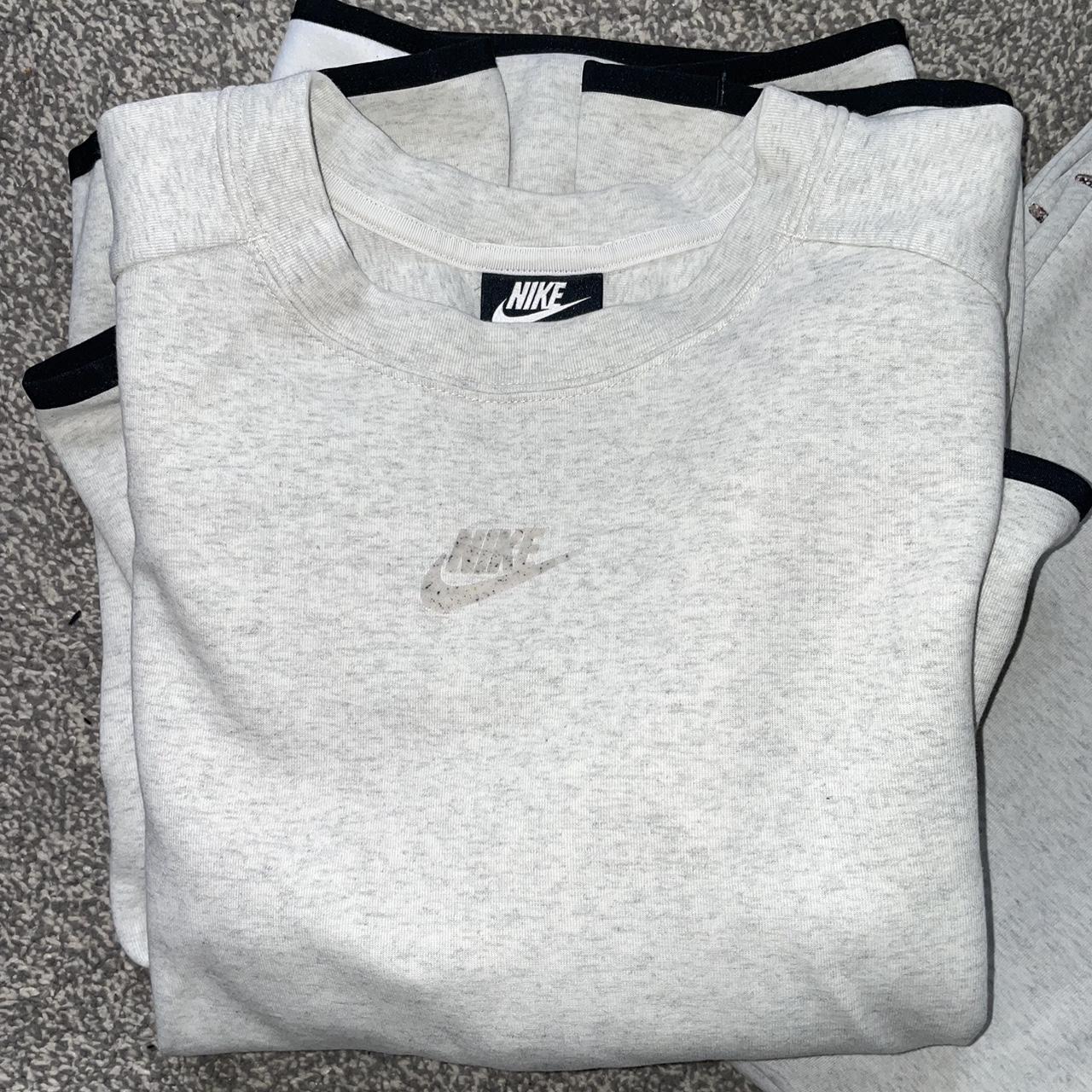 Nike Tech Fleece Revival in Cream Condition is Like... - Depop