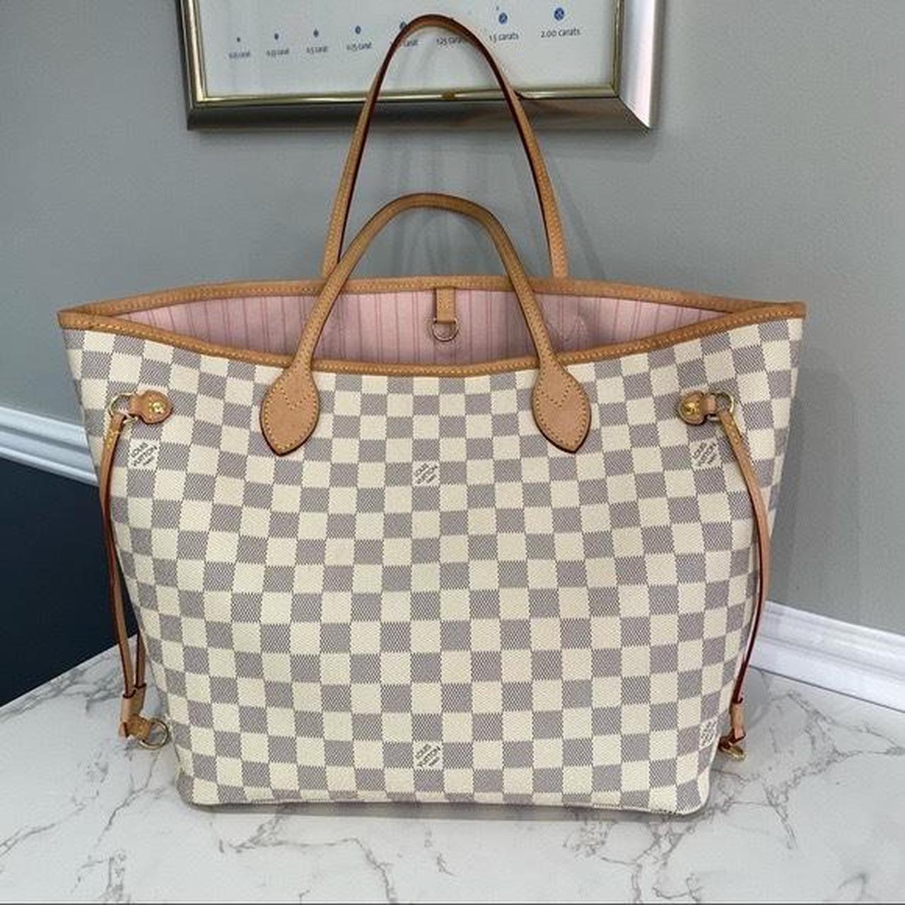 Louis Vuitton Monoglam Neverfull MM with Pouch ... | Depop