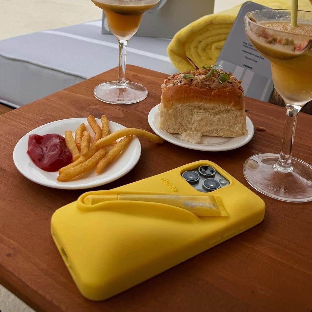 Rhode yellow phone case. Brand new! For iPhone 15pro... | Depop