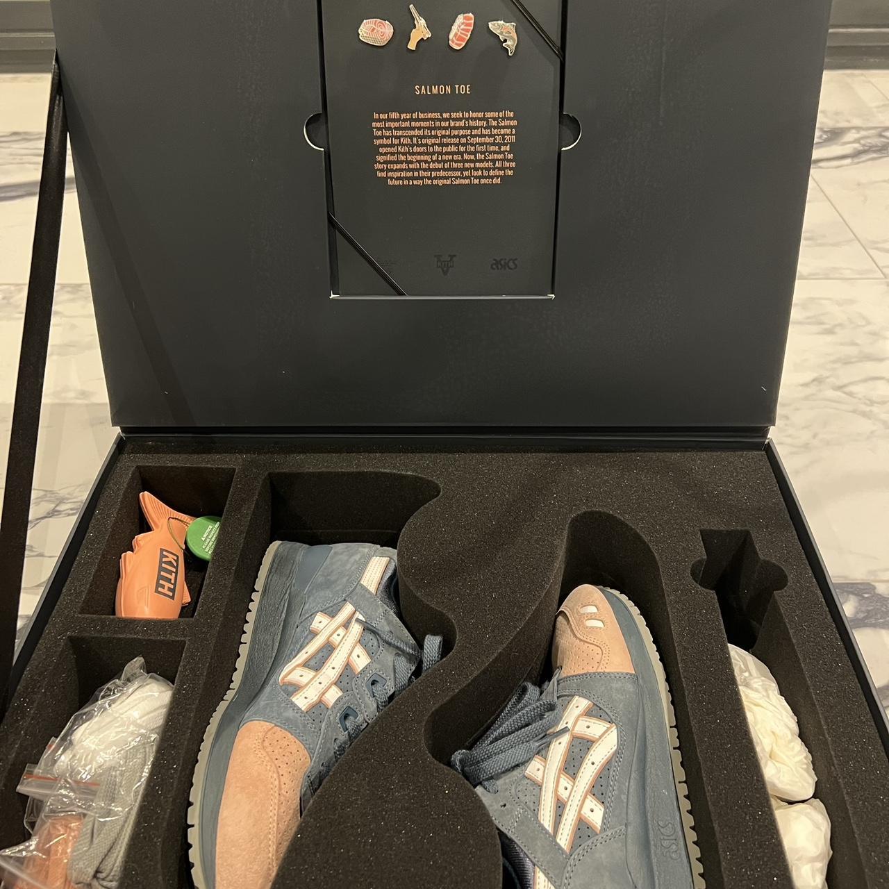 ASICS X Ronnie Fieg Salmon Toe 2.0 ASICS Gel Lyte... - Depop