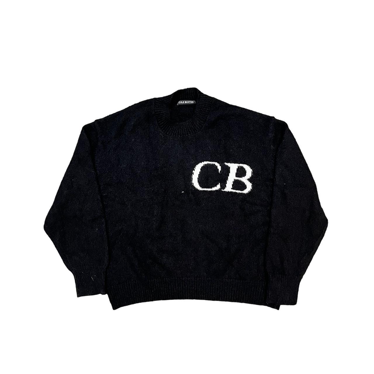 Cole Buxton CB logo knit sweater Size medium Has a... - Depop