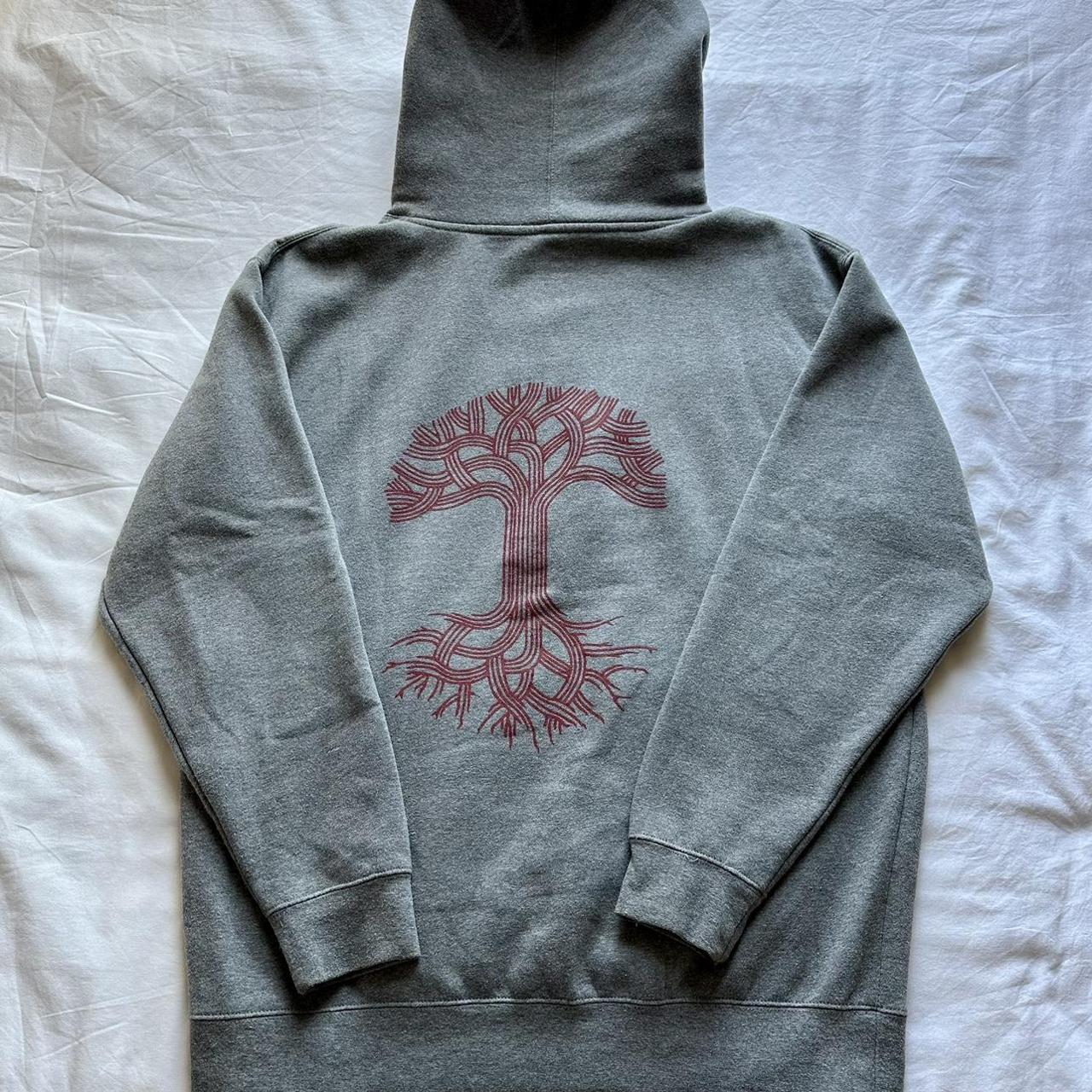 Oaklandish Roots Logo Hoodie Grey SZ L #deals... - Depop