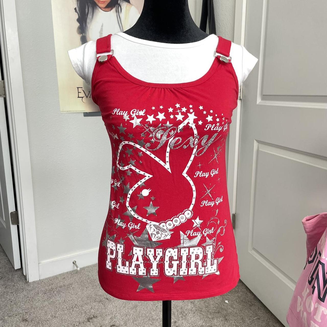 Y2k Top early/mid 2000s graphic top! similar to... - Depop