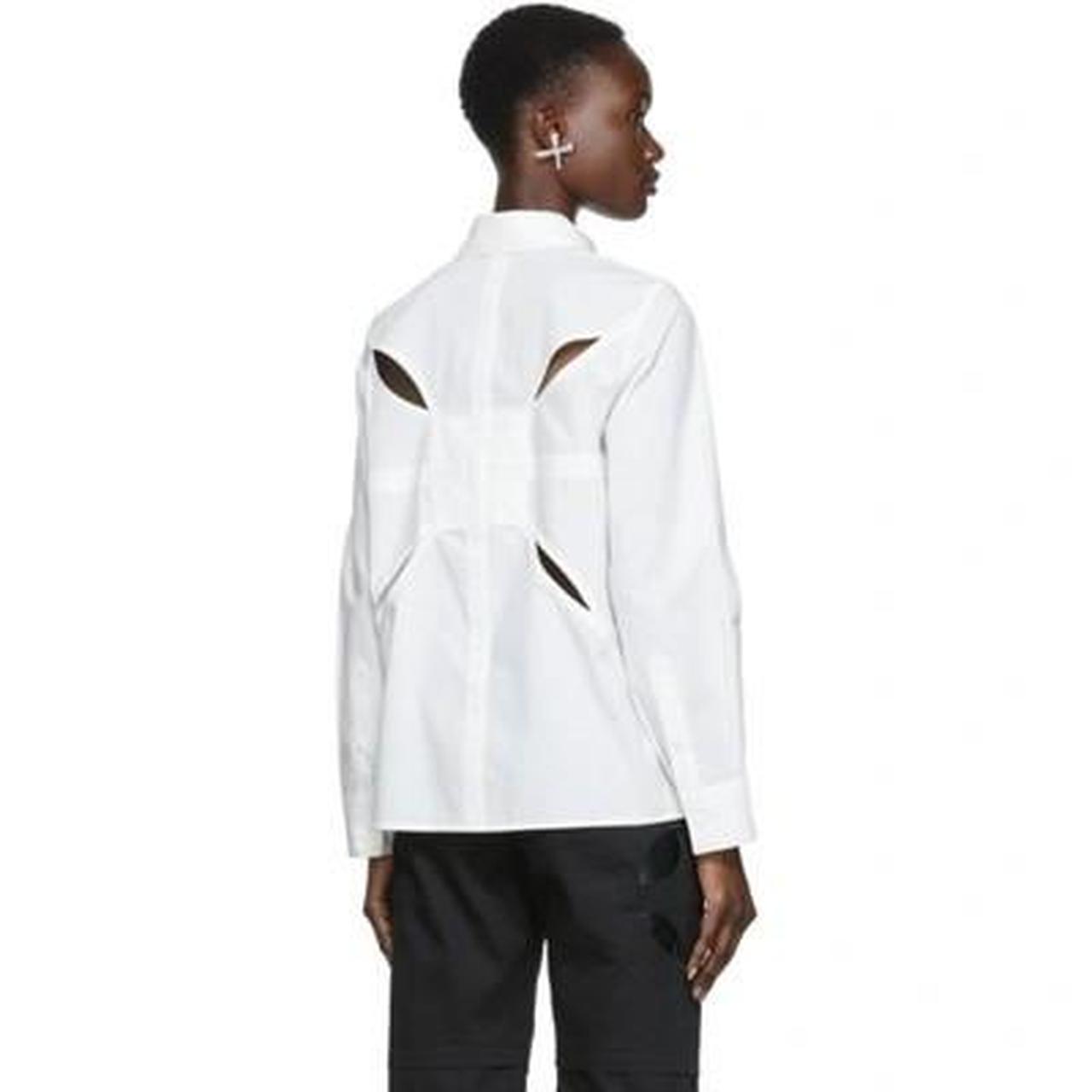 J.Kim White Window Shirt Size M In great condition... - Depop