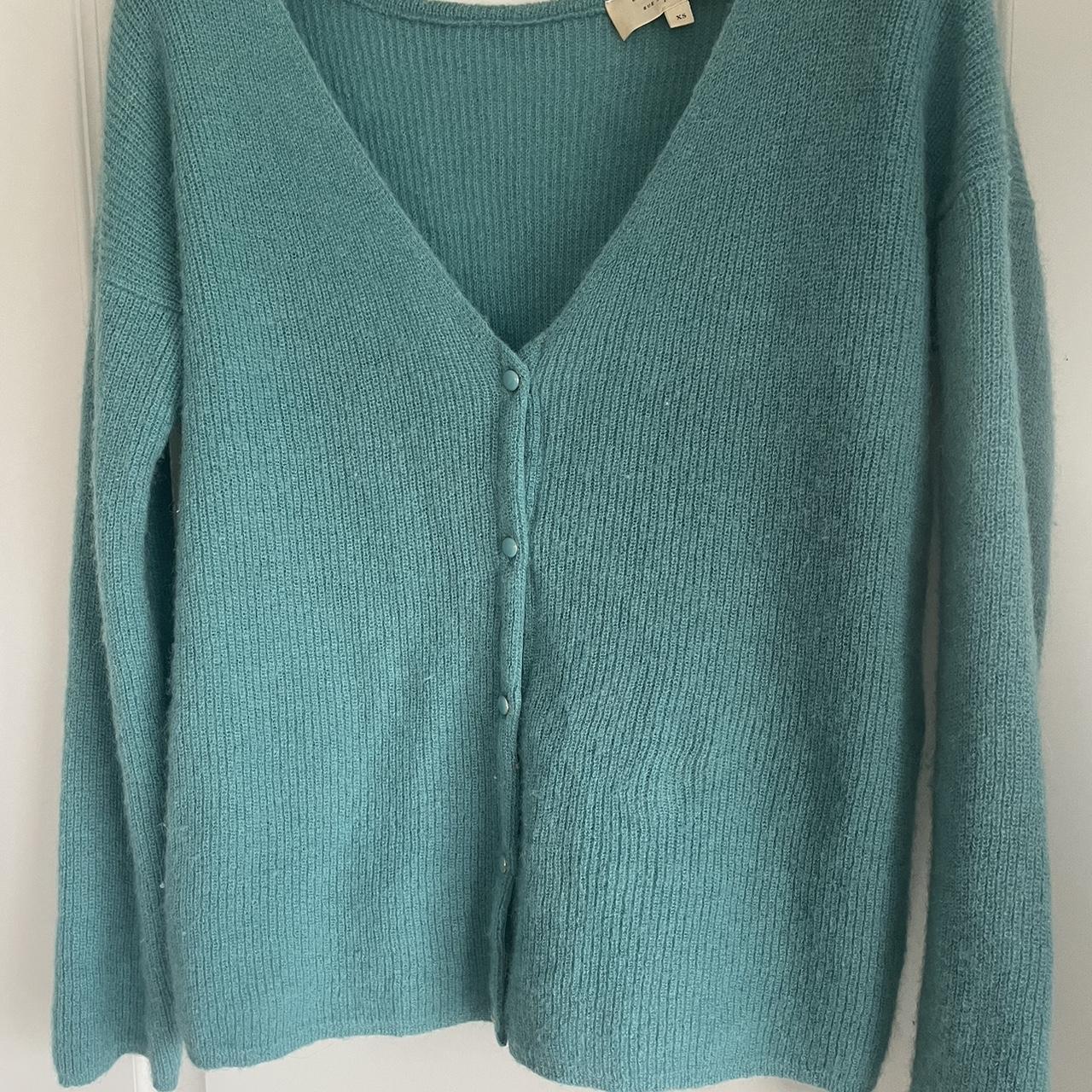 Sézane Barry cardigan - light sage. Only worn a... | Depop