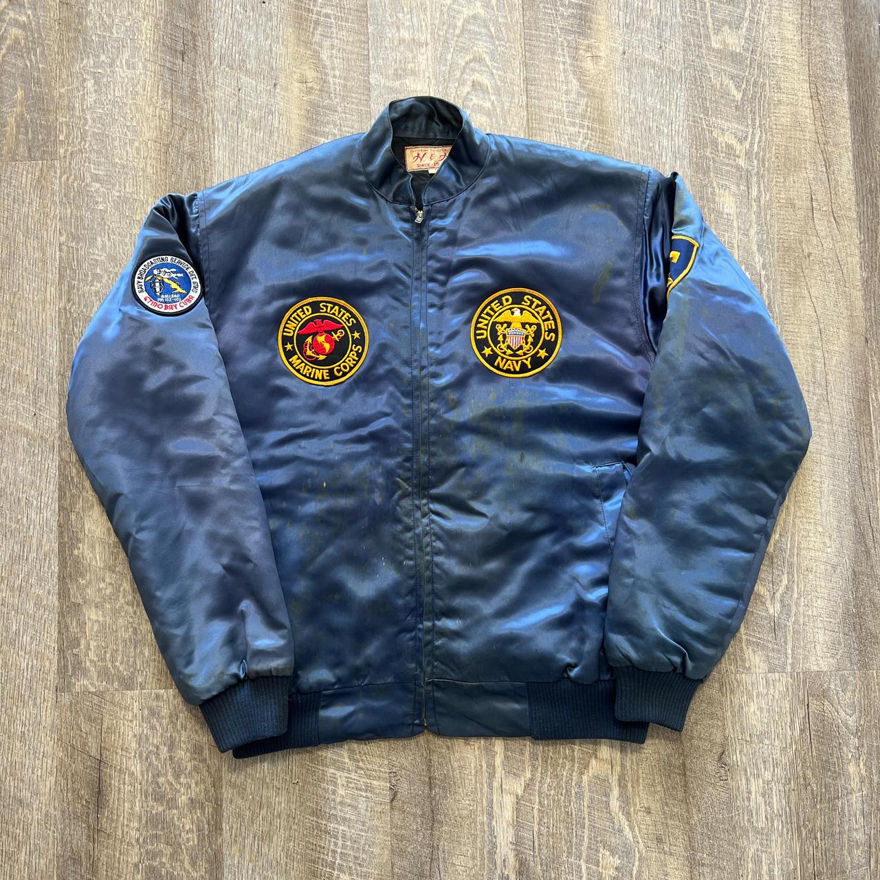 Vintage 60s Gitmo Bay, Cuba Souvenir Jacket.... - Depop