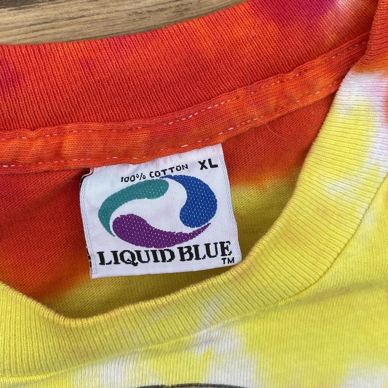 liquid blue Men's T-shirt | Depop