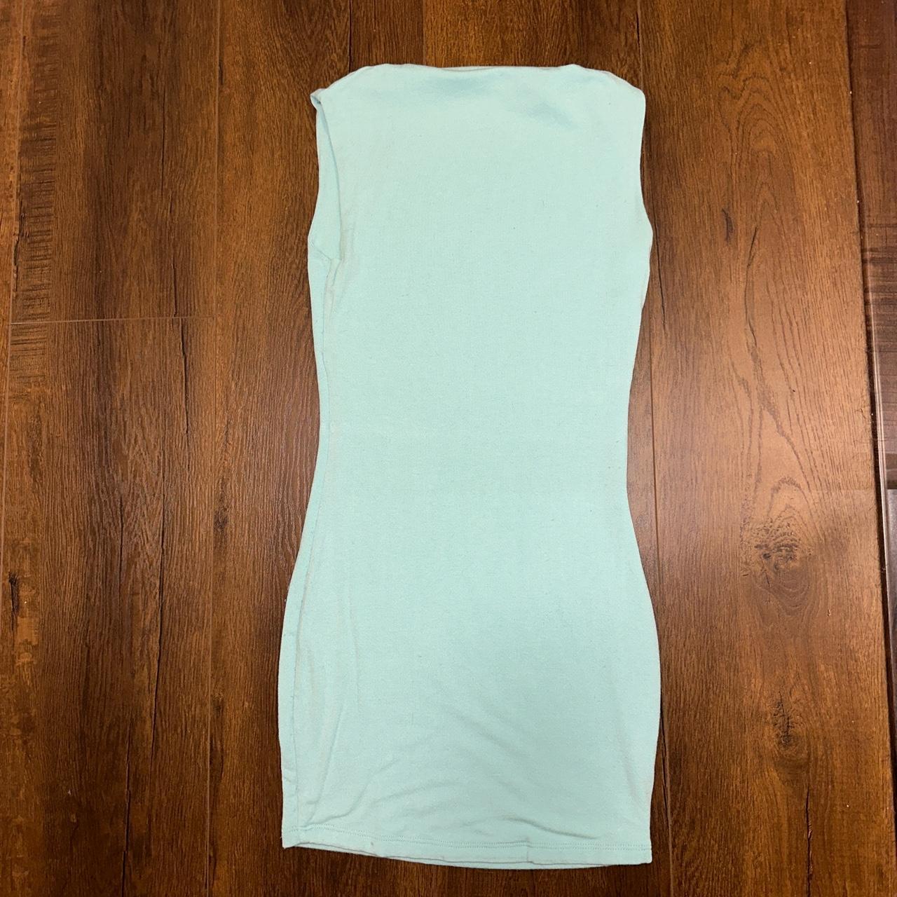 Adorable teal blue mini dress Worn twice Bought... - Depop