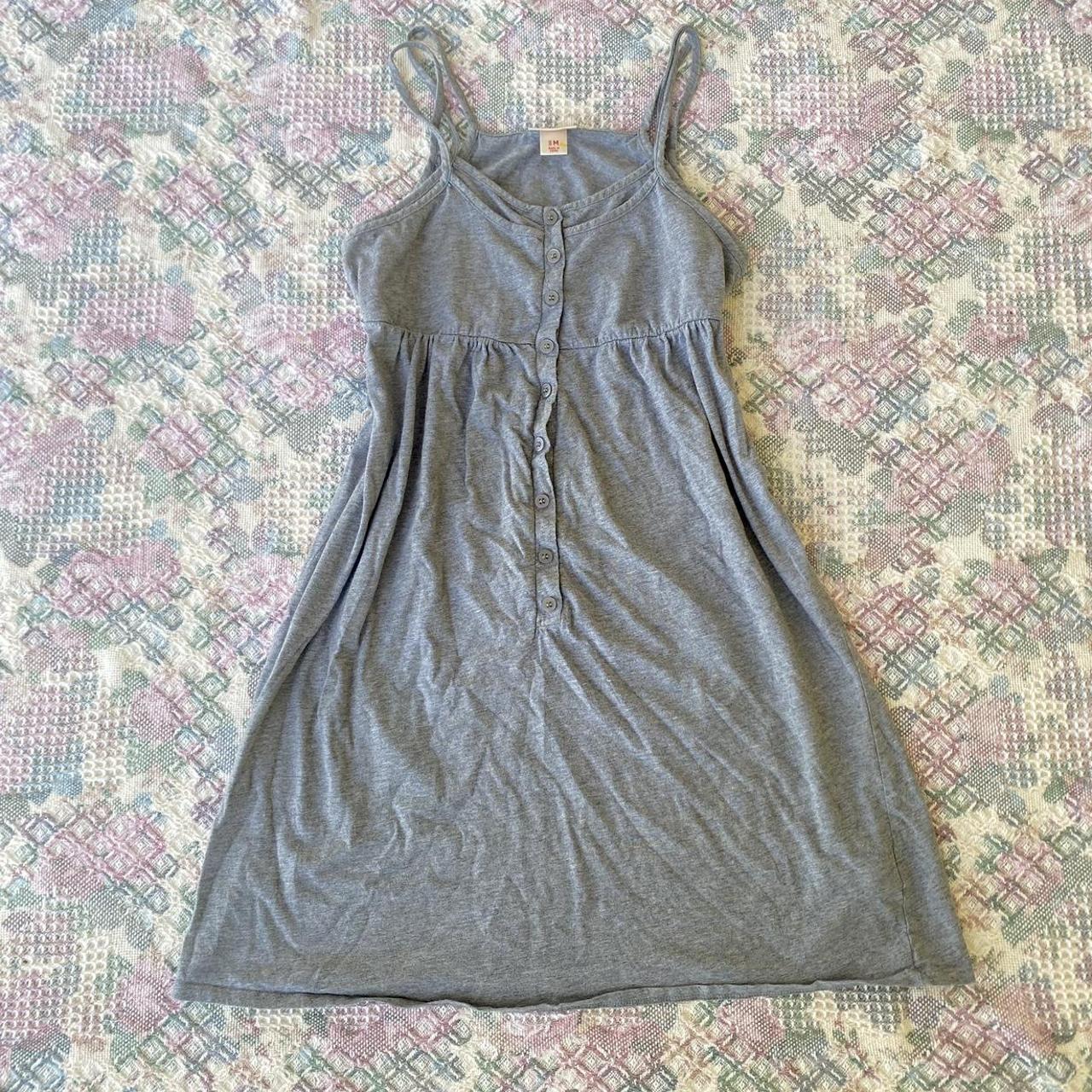 Super cute Henley babydoll dress Double layered... - Depop