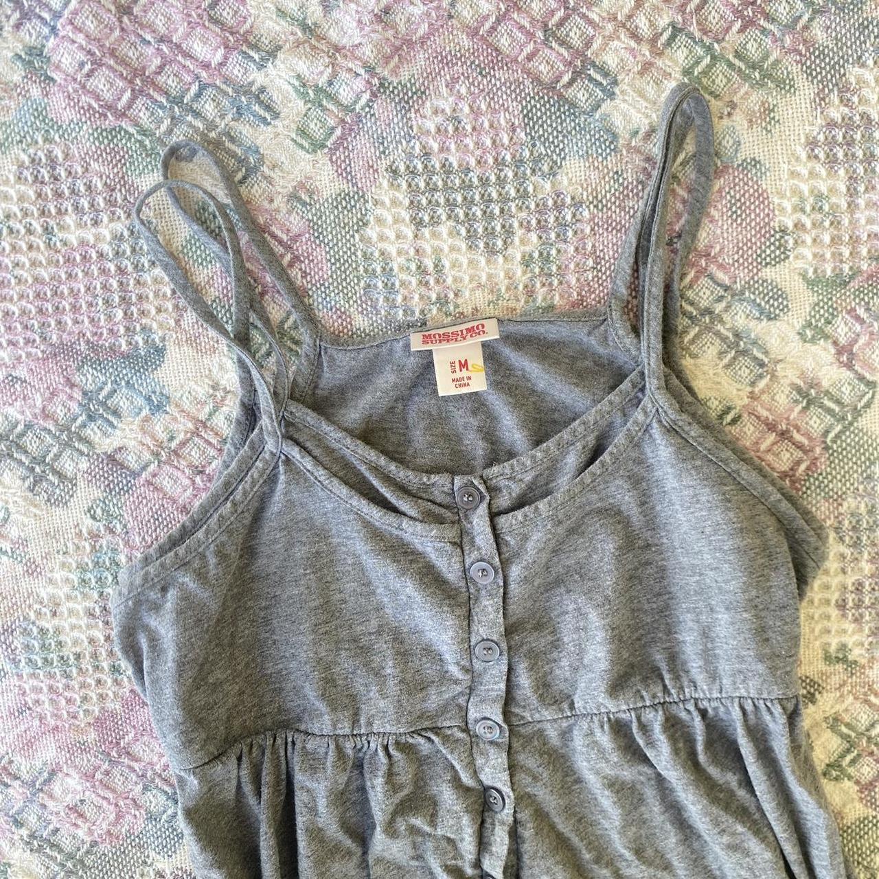 Super cute Henley babydoll dress Double layered... - Depop