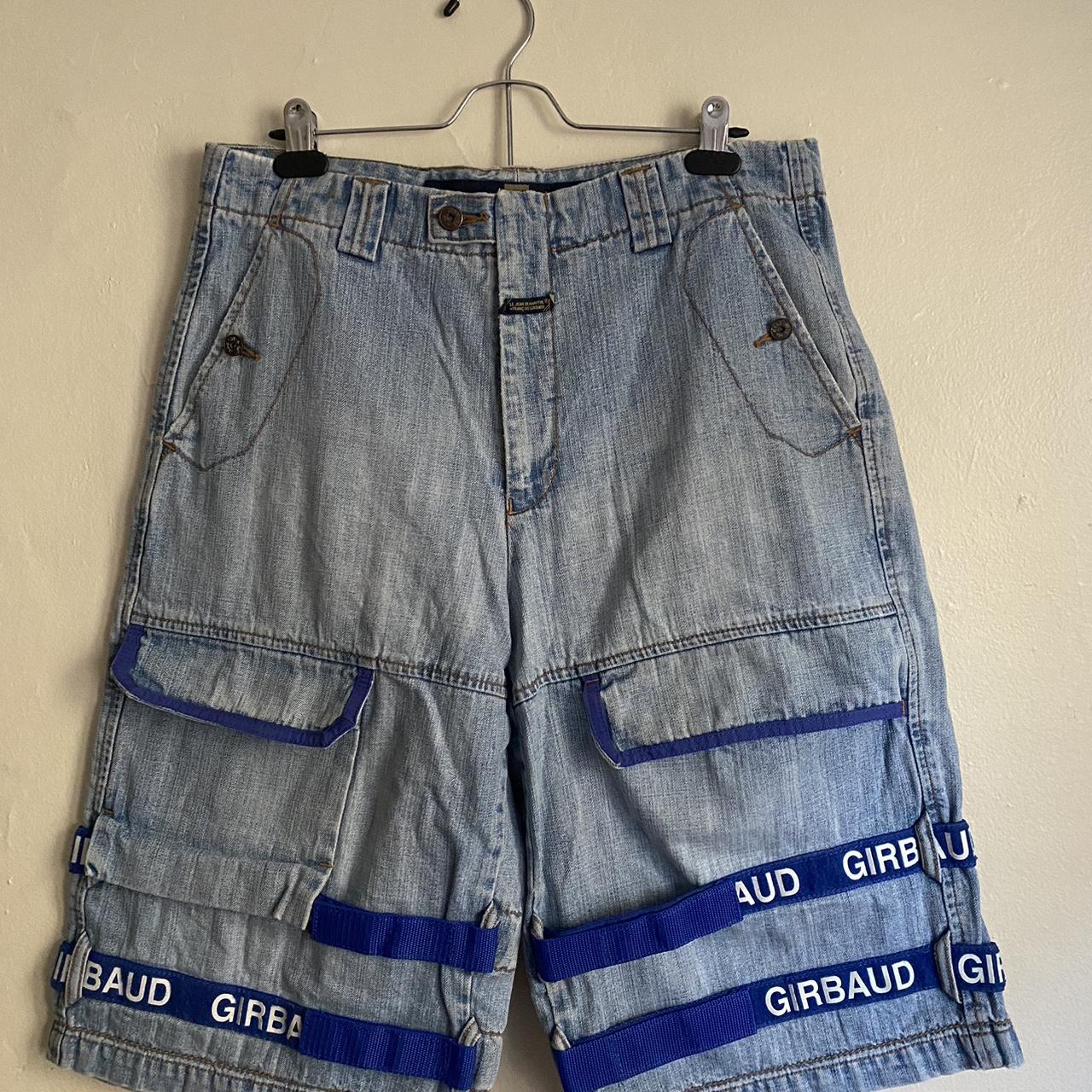 Marithe & Francois Girbaud Denim cargo shorts Rare... - Depop