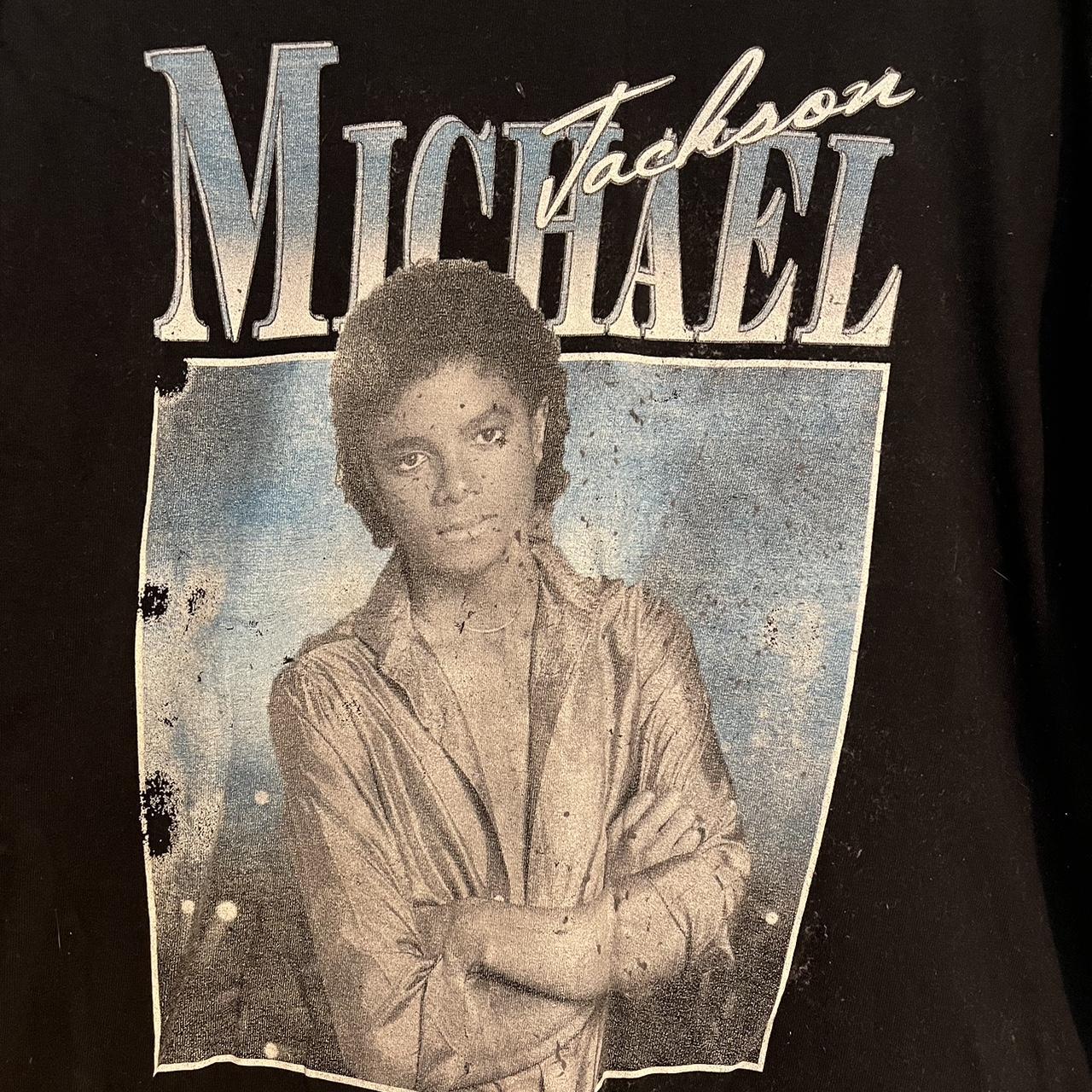 Vintage 1980s Michael Jackson MJ band t... - Depop
