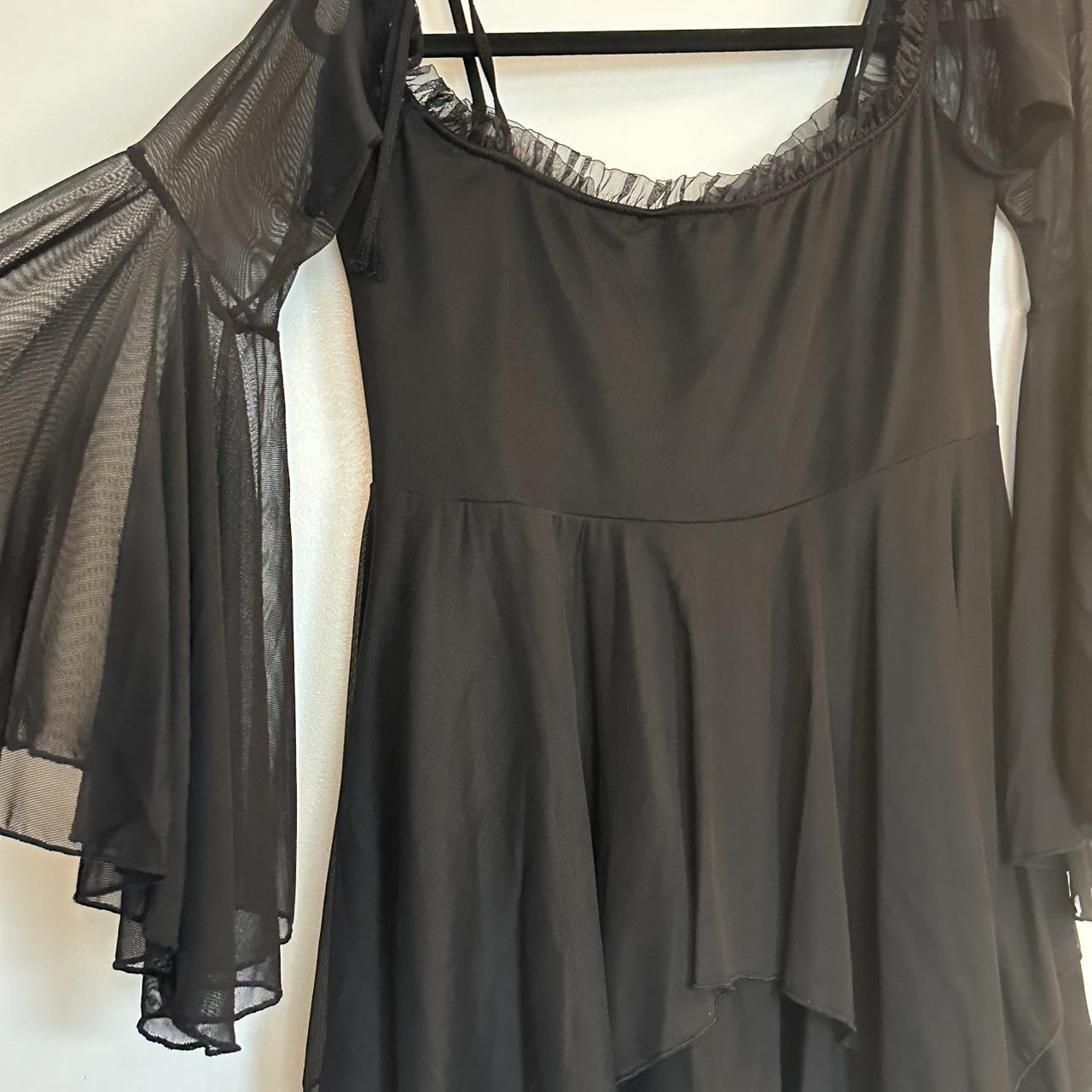 Widow by Dolls Kill Mesh Fairie Dress -never worn... - Depop