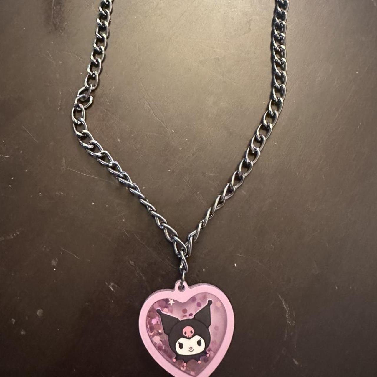 Brand new kuromi chain necklace! Super cute and... - Depop