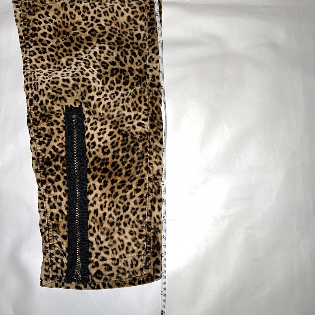 Supreme Velvet Leopard Flight Pants Perfect condition - Depop